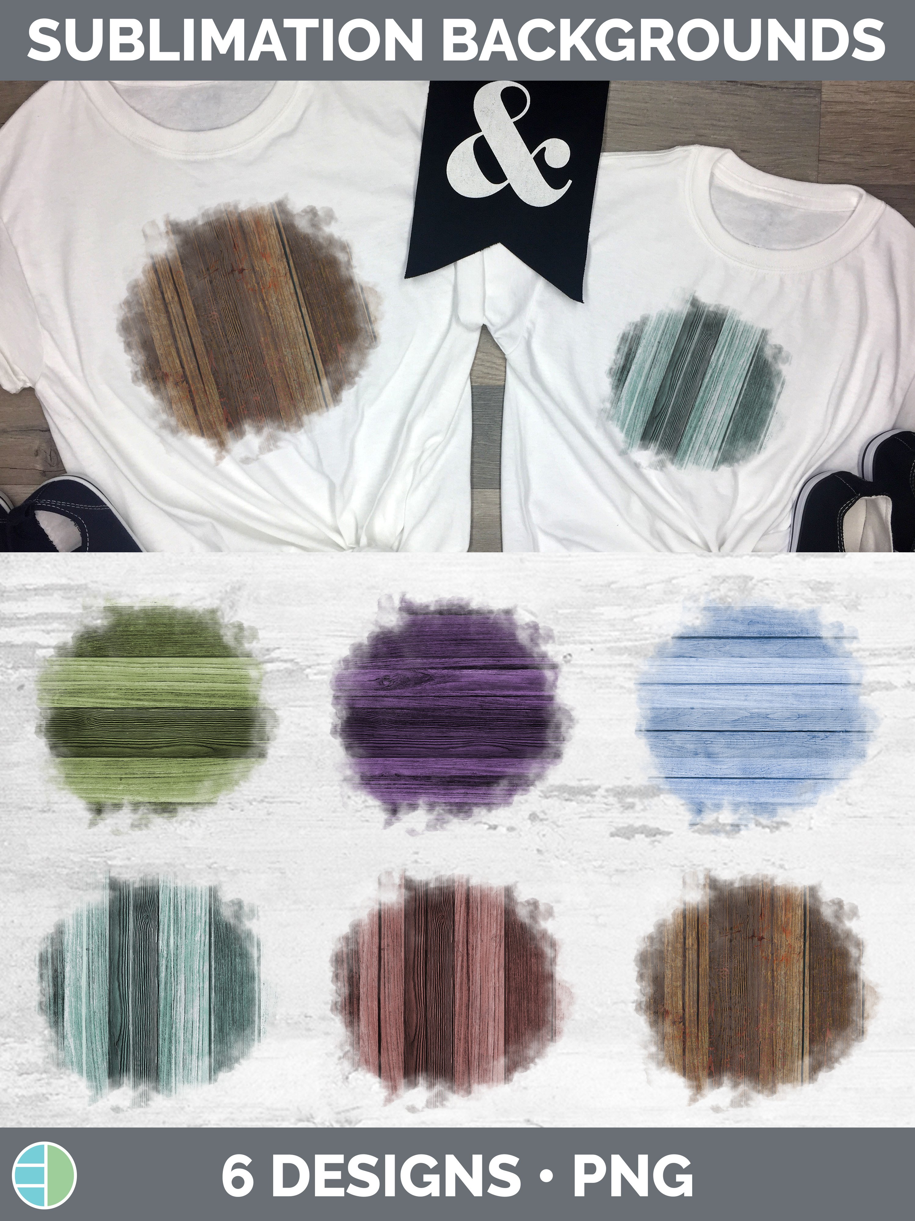 Stained Wood Background | Grunge Sublimation Backgrounds