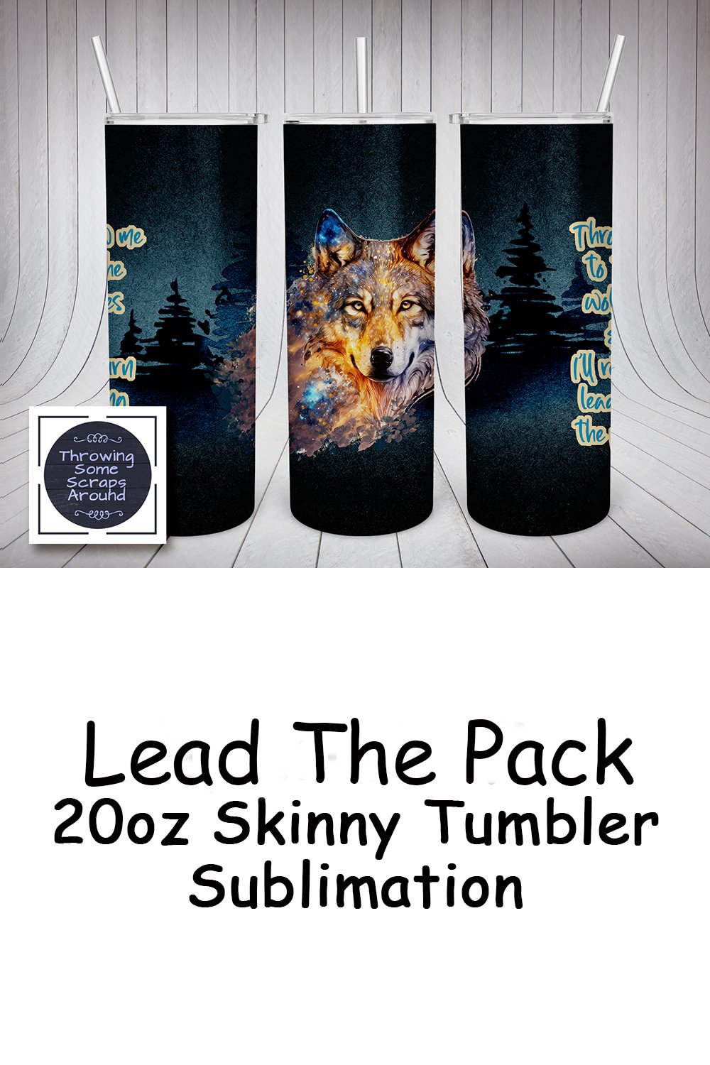 Sublimation 20oz Lead The Pack