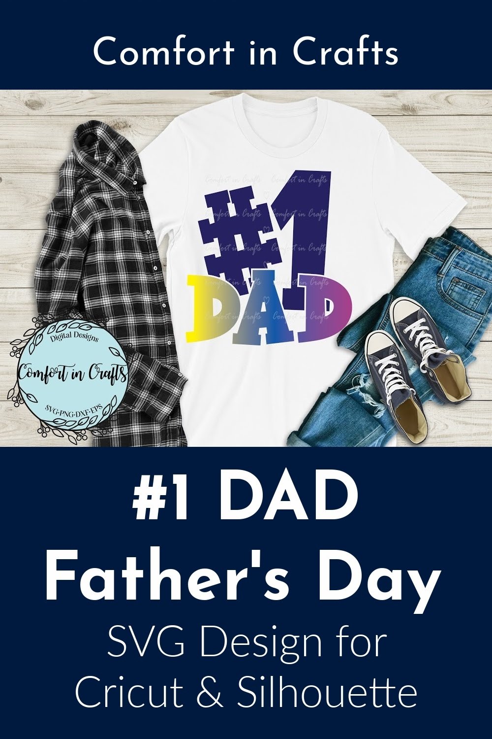 #1 Dad SVG (1331536)