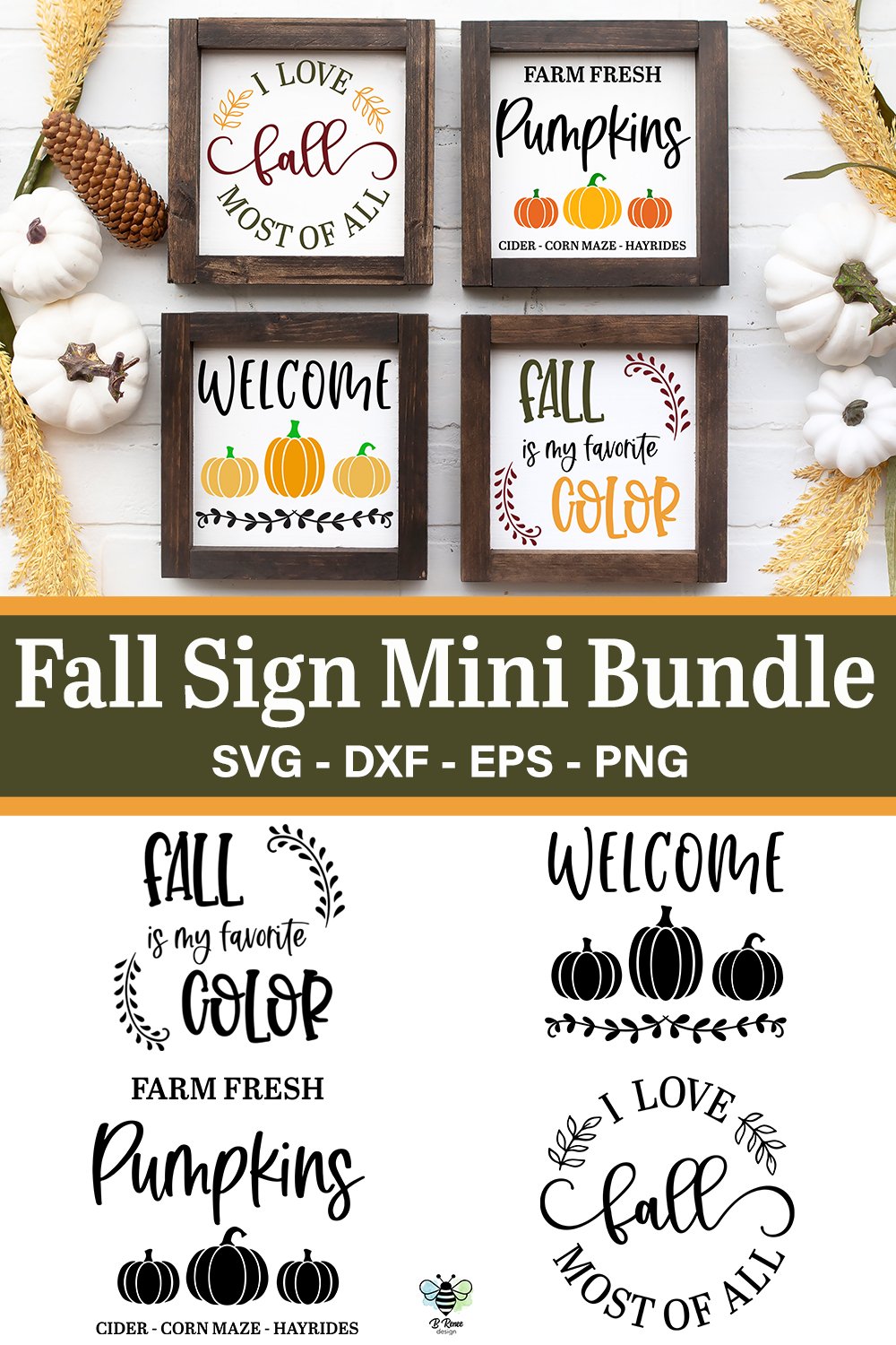 Fall Sign SVG Bundle