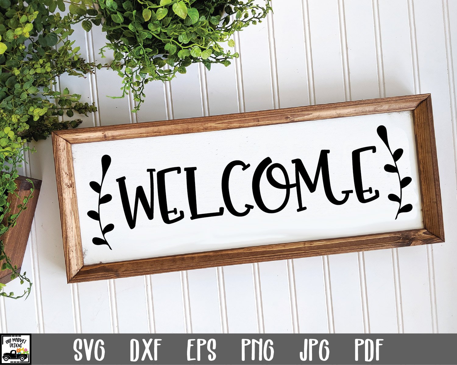 Welcome Sign SVG File (1417322)