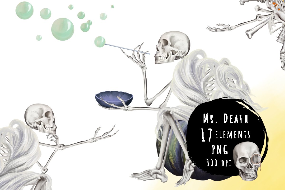 Mr. Death. Drawn bundle