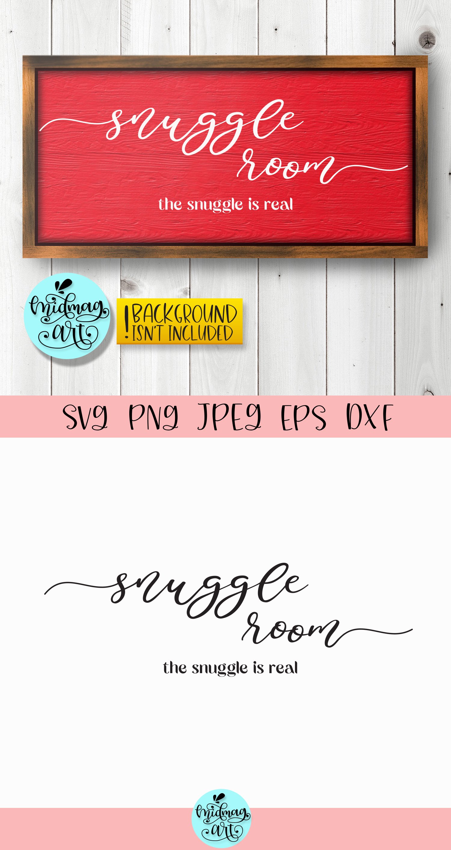 Snuggle room wood sign svg, Valentine sign