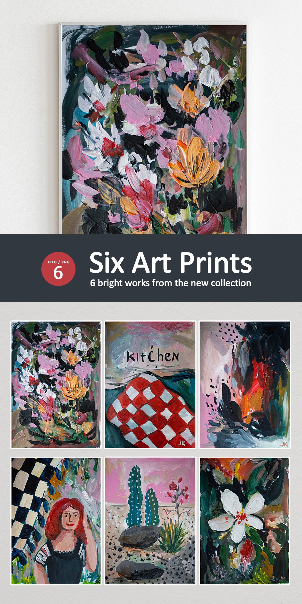 Six Art Prints
