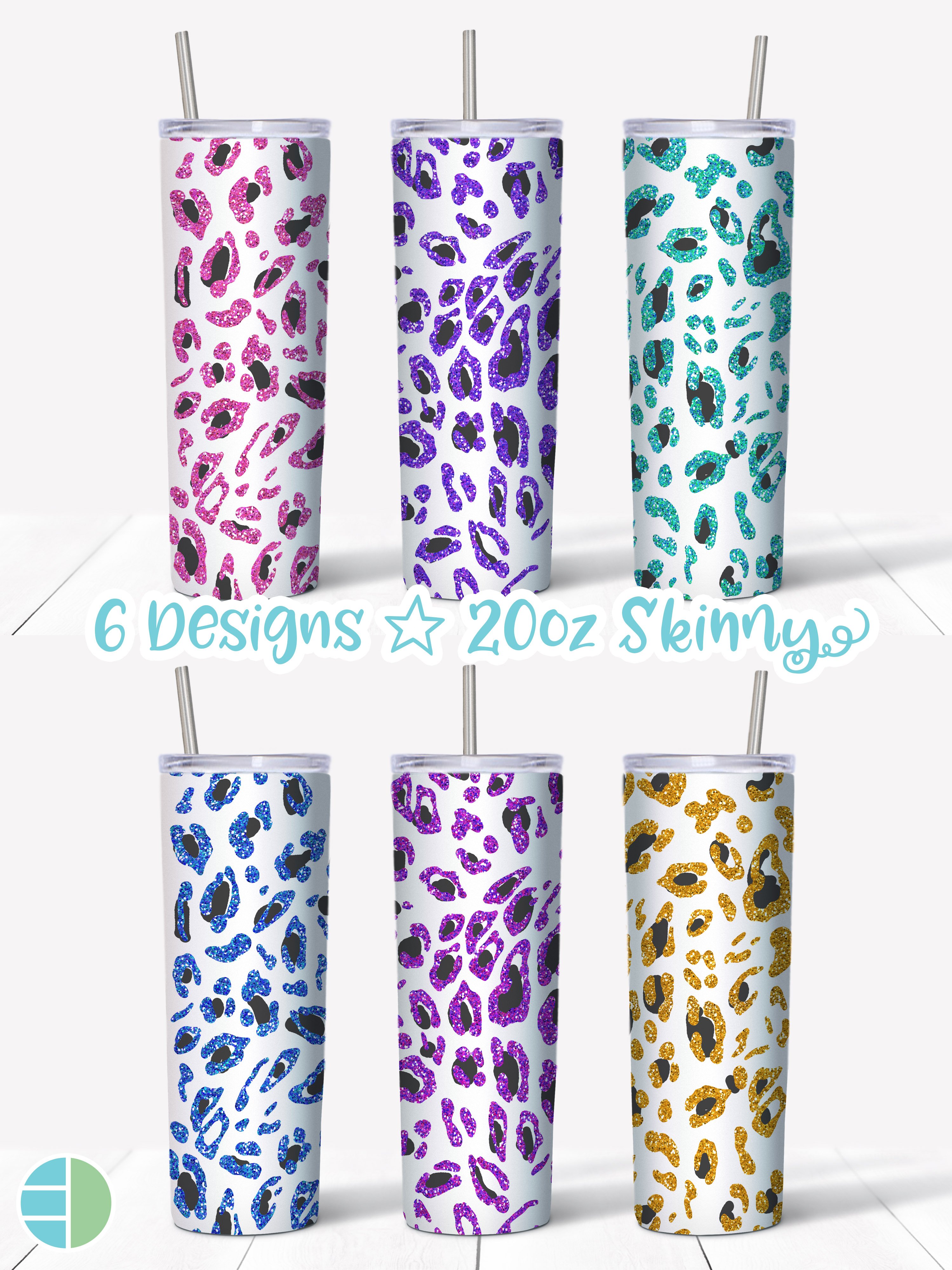 Leopard Tumbler - Leopard Print Skinny Tumbler (1601919)