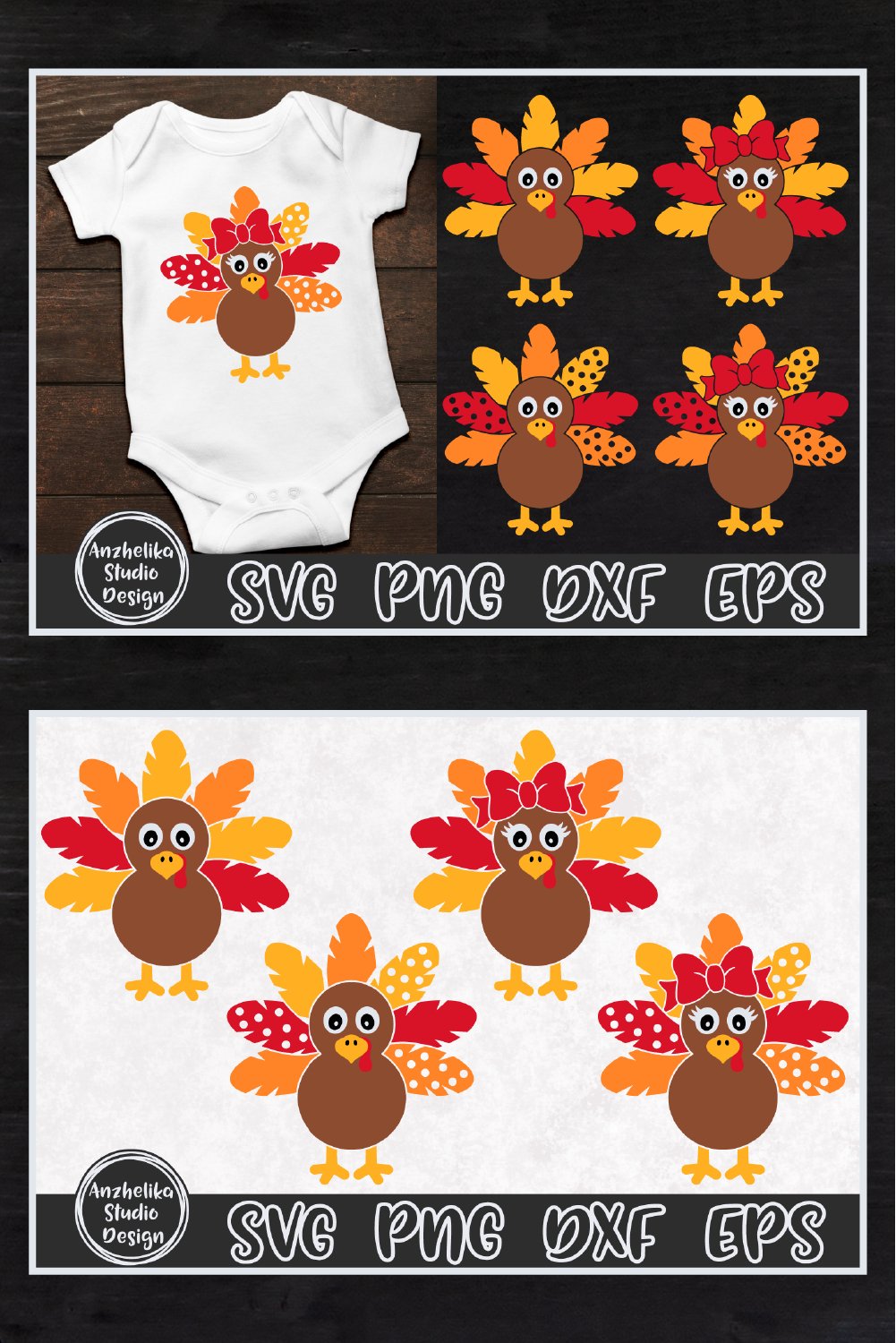 Turkey SVG | Thanksgiving Day PNG | Pumpkin SVG | Boy Turkey