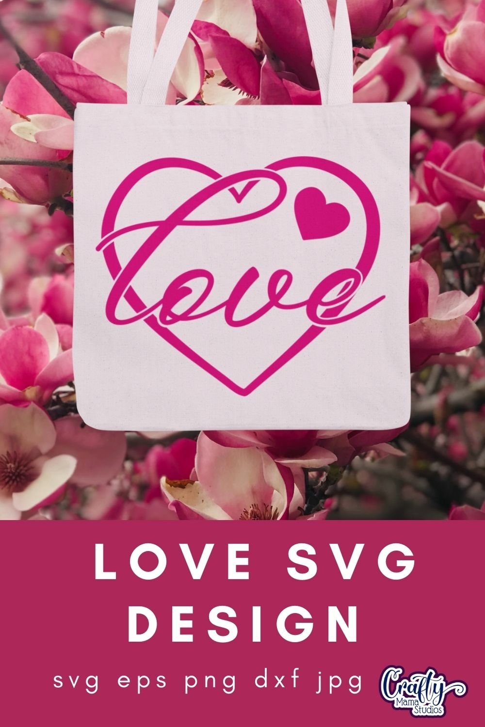 Love Svg File for Cricut | Heart Svg Design