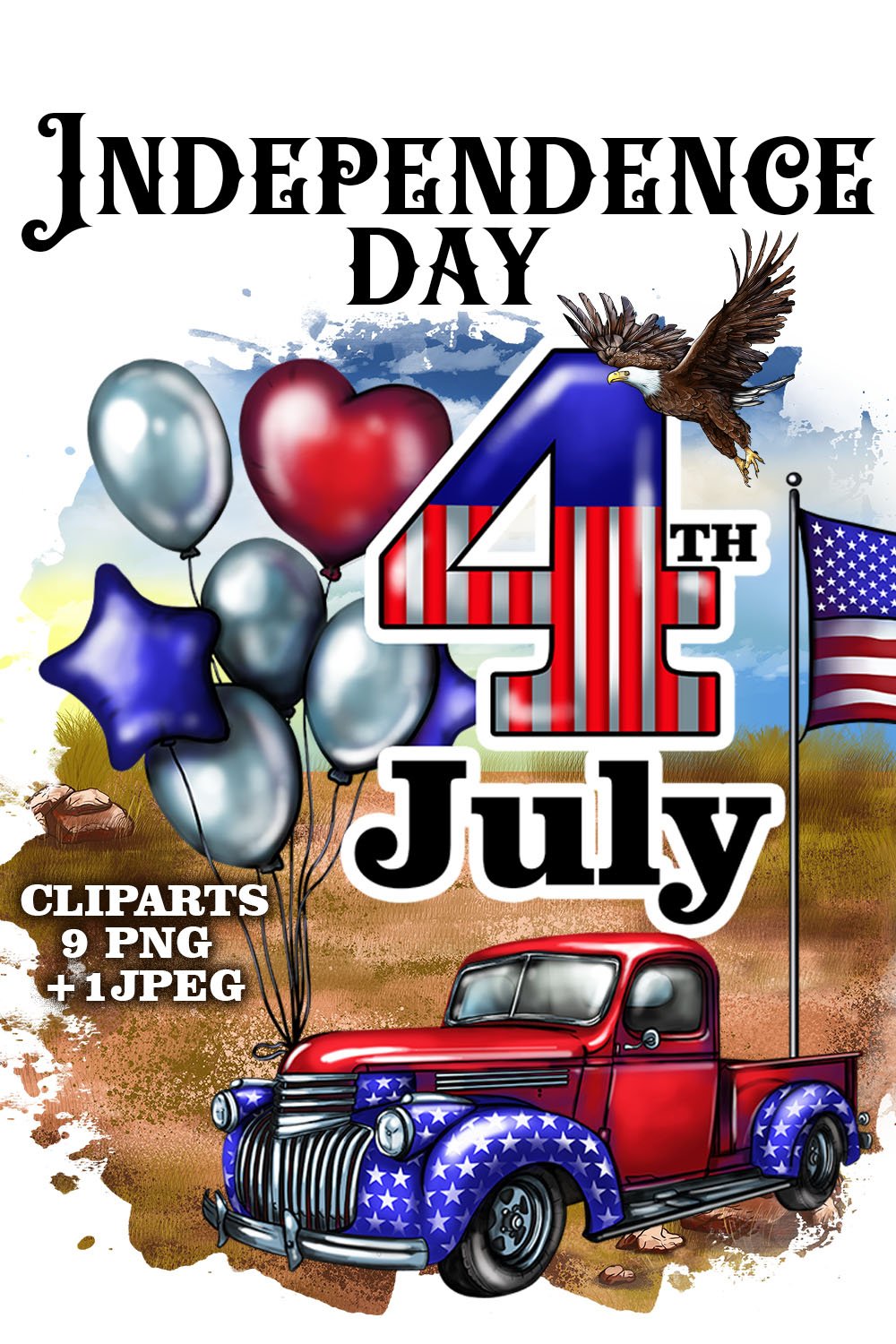 4th of July Independence day clipart (1962330)