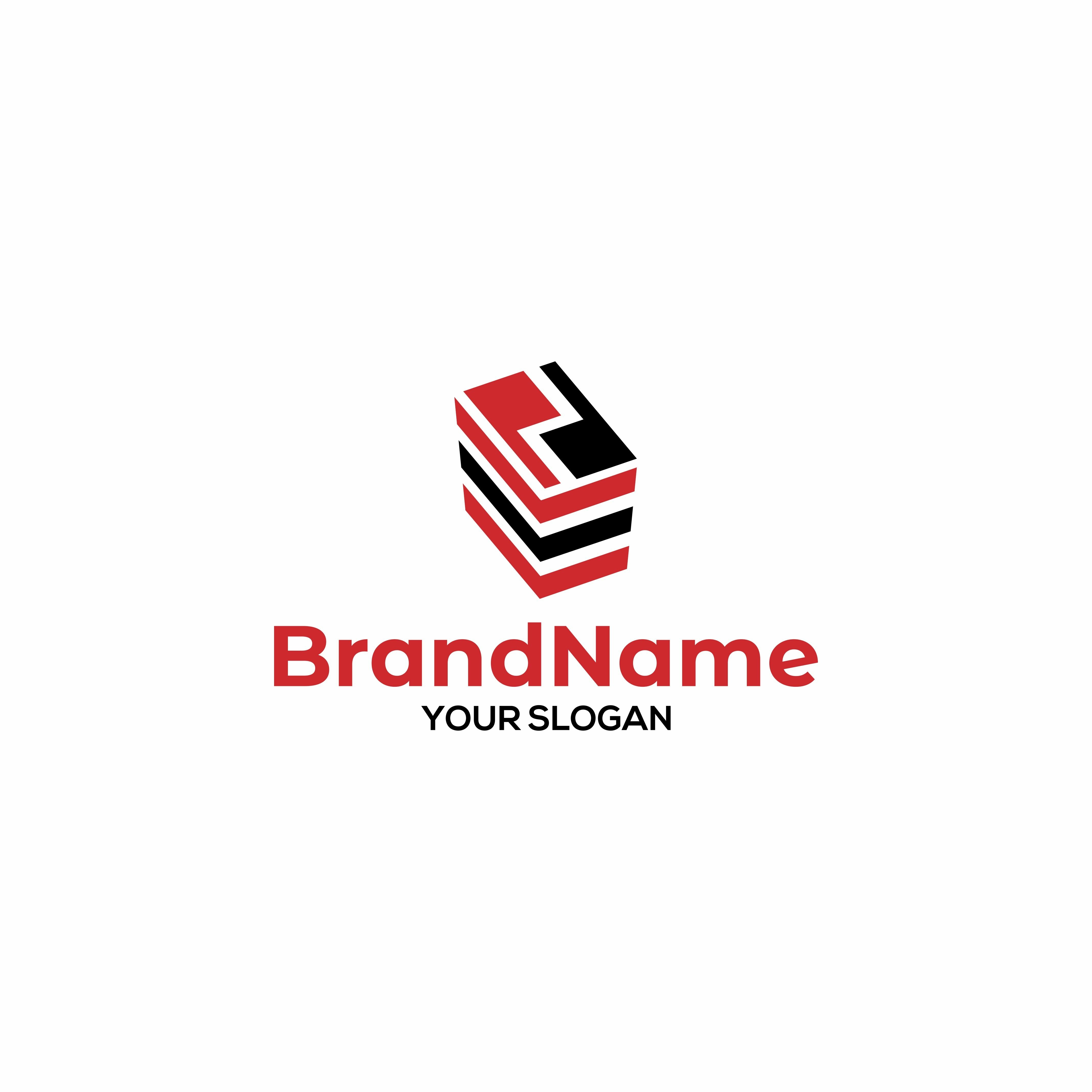 PD Building Logo Design Vector