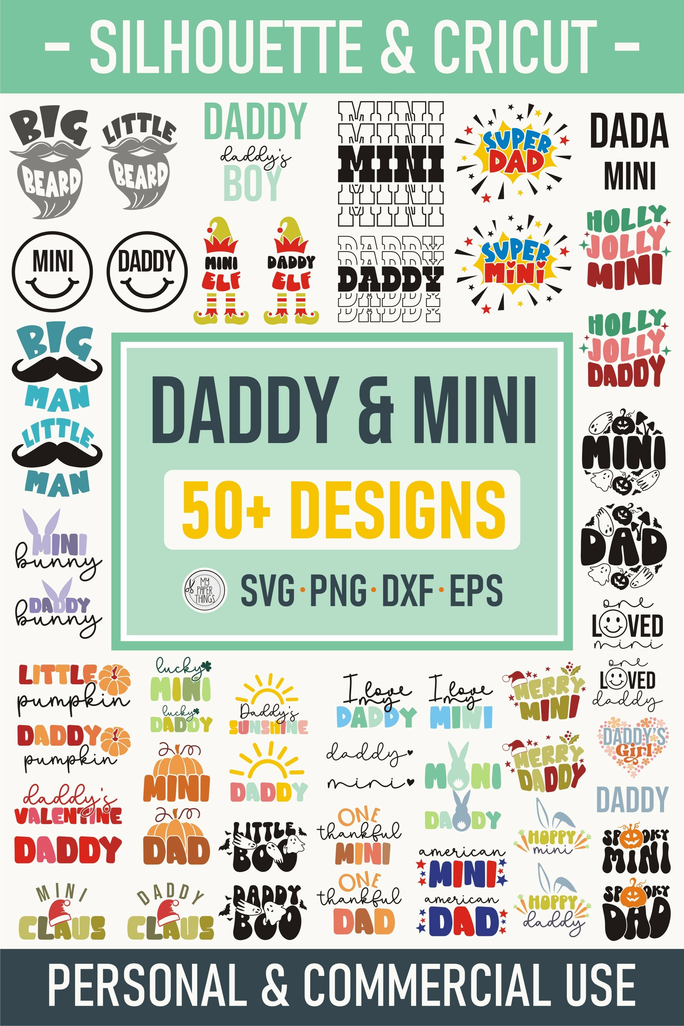 Daddy and Me Svg bundle