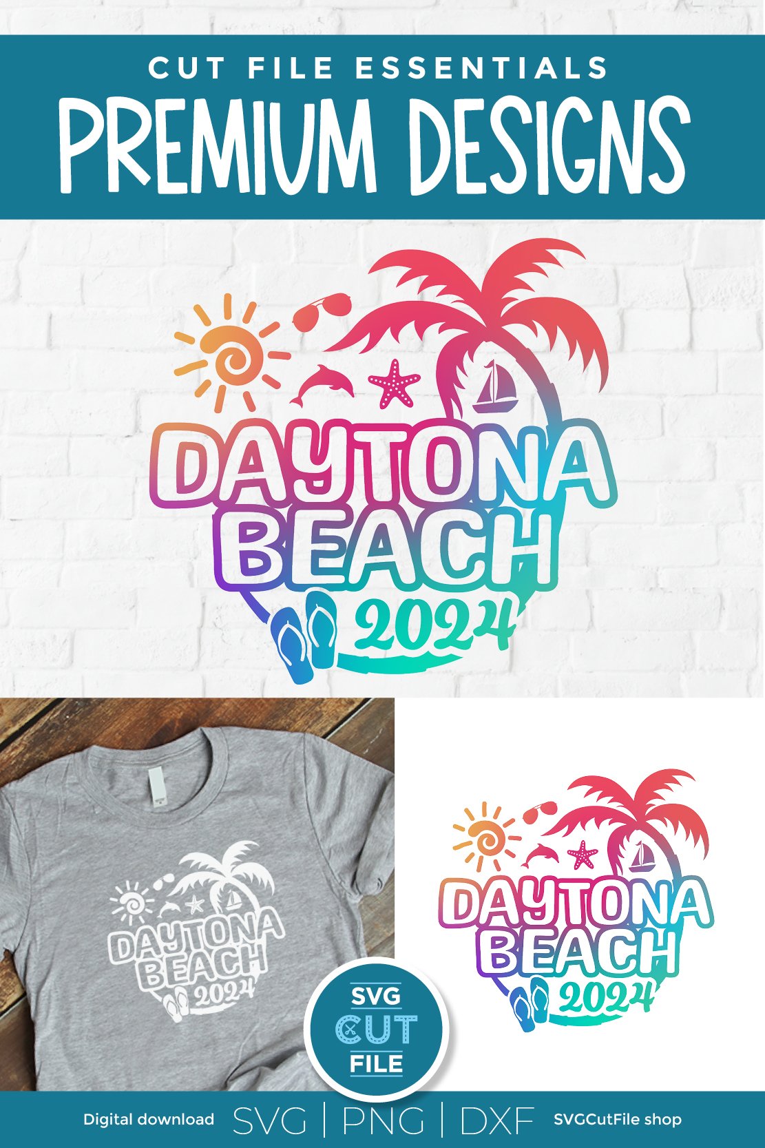2024 Daytona Beach svg - Daytona FL Vacation or Trip