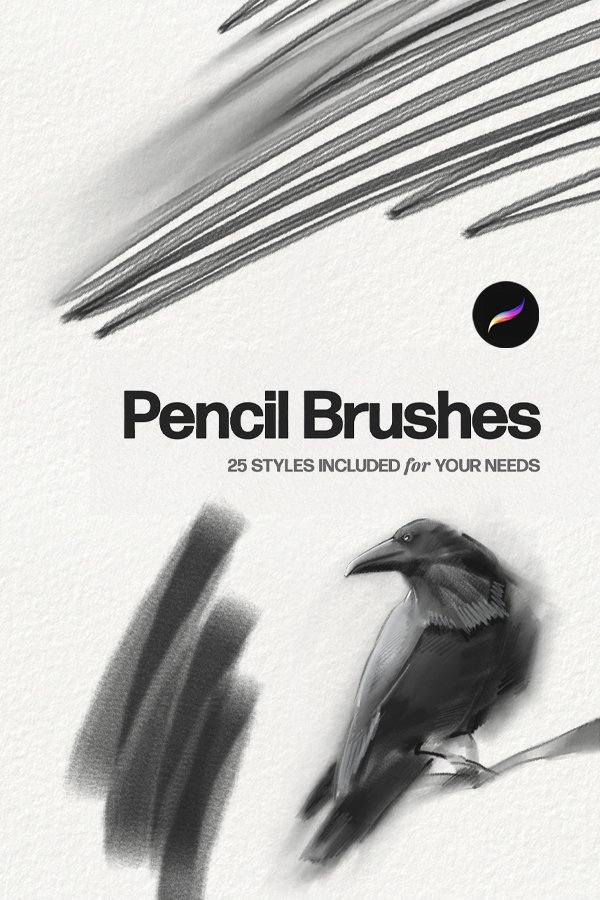 Basic Pencil Procreate Brushes