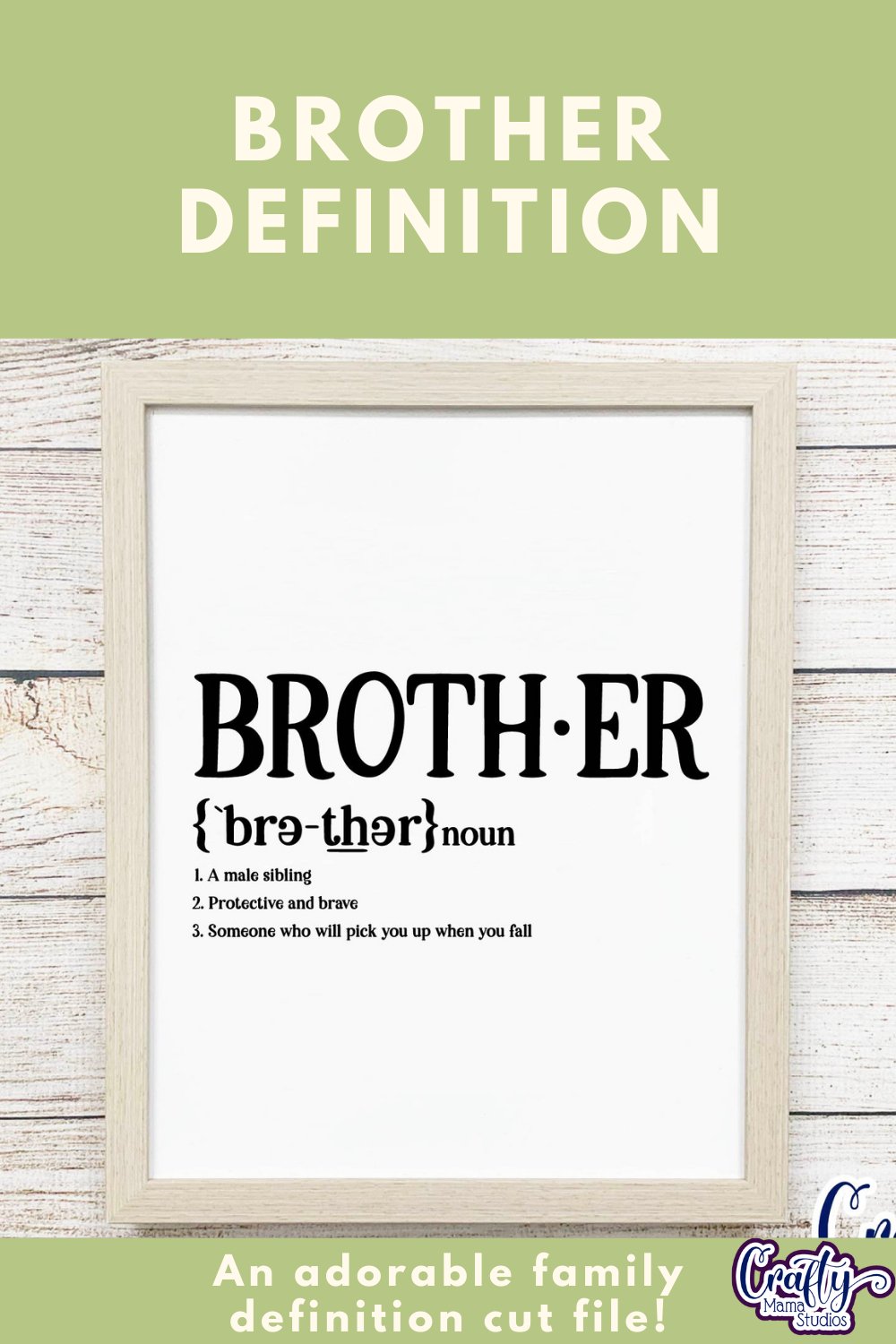 Brother Definition, Boy Definition SVG, Funny Family SVG (1107091 ...