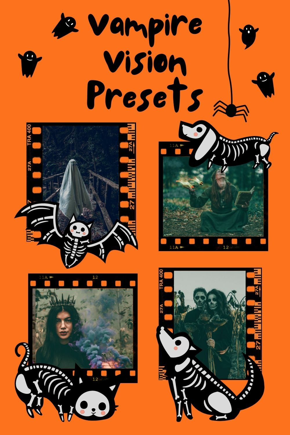 30 Vampire Vision Photoshop Actions