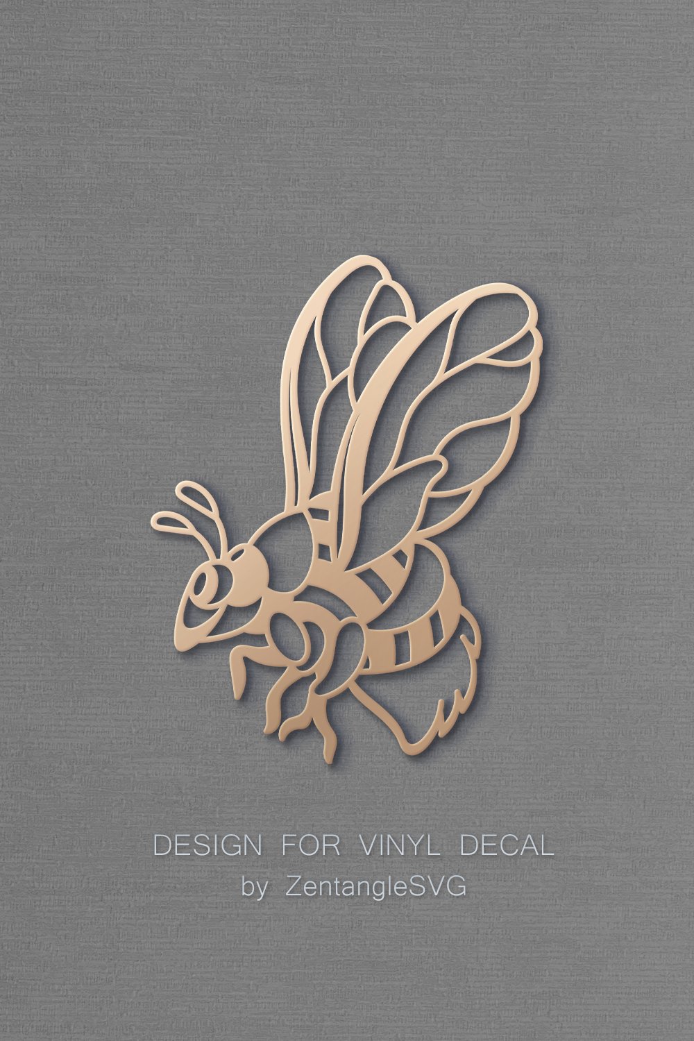 Bumble Bee SVG DXF Laser cut files, Mandala Zentangle Design