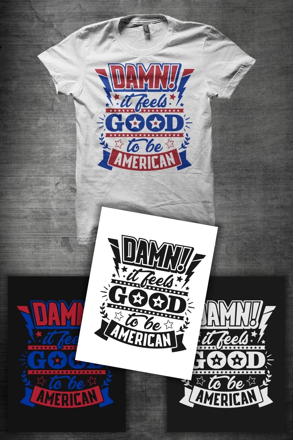Damn It Feels Good To Be American - Proud USA - SVG Craft