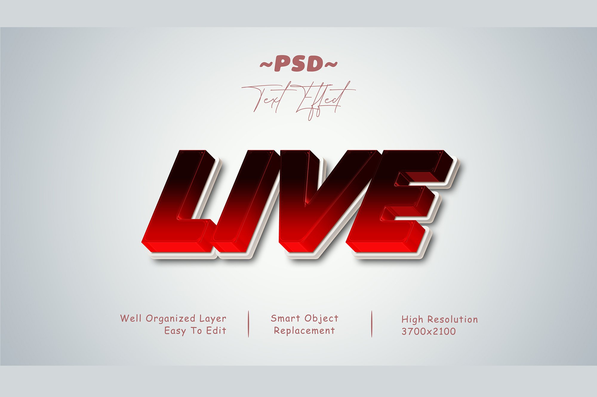 Live News Style 3D Text Effect