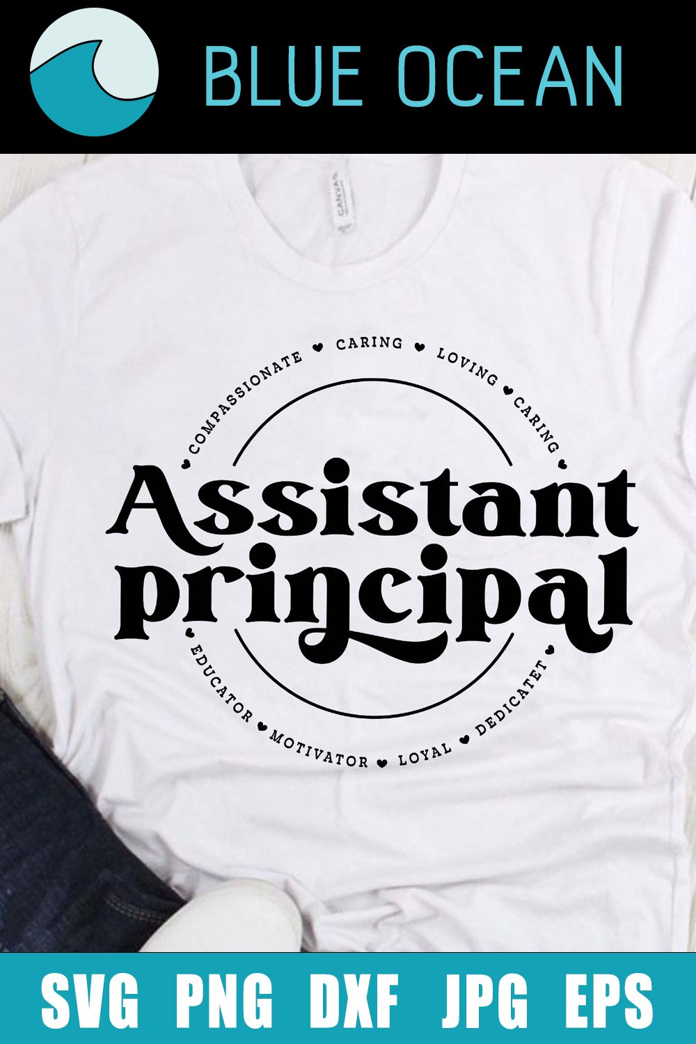 Assistant Principal SVG, School Staff shirt SVG