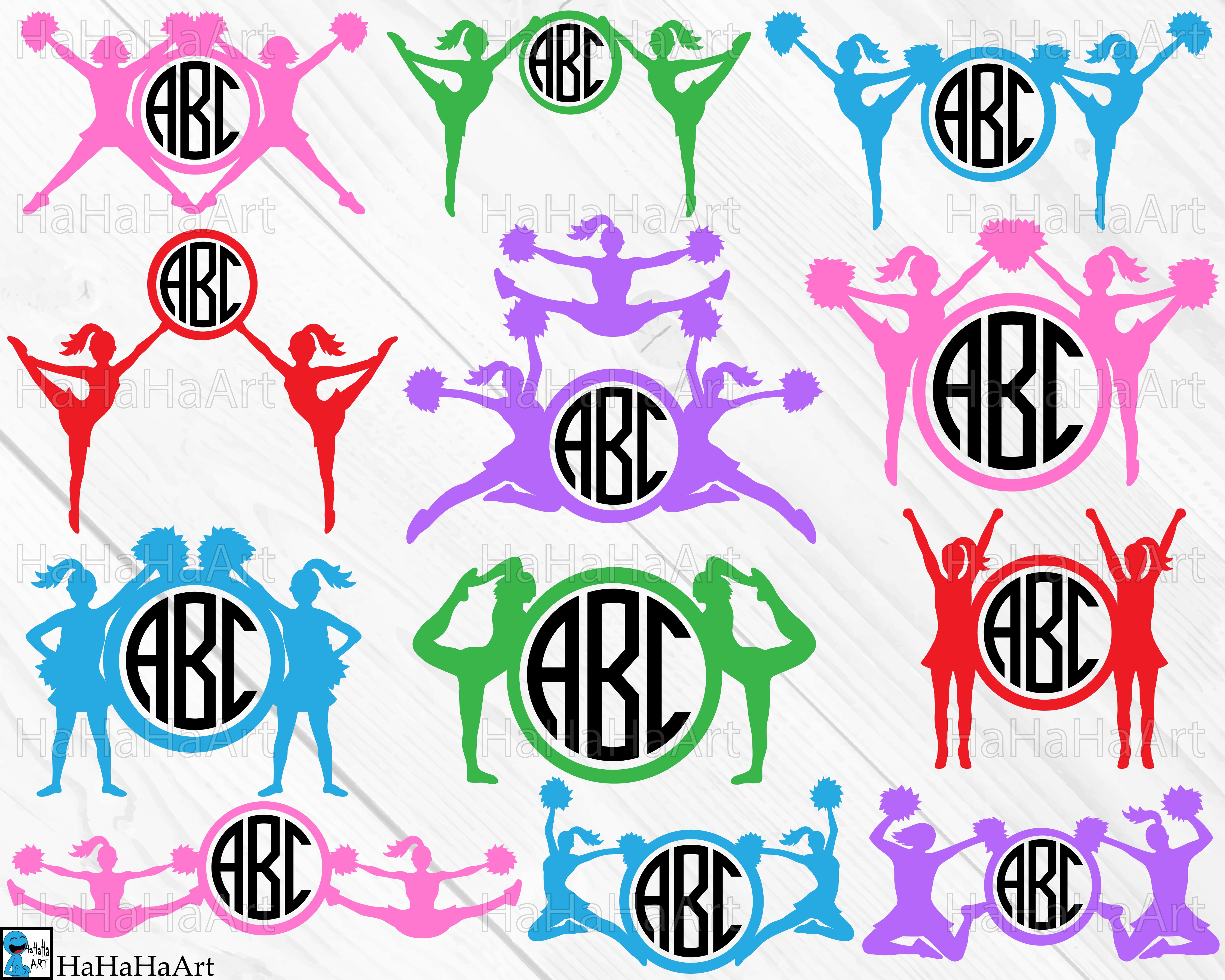 Circle Cheer Designs - Clip art / Cutting Files (1054143)