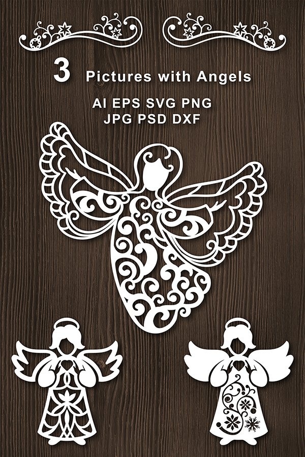 Angel SVG Cut file for Crafters (1081538)