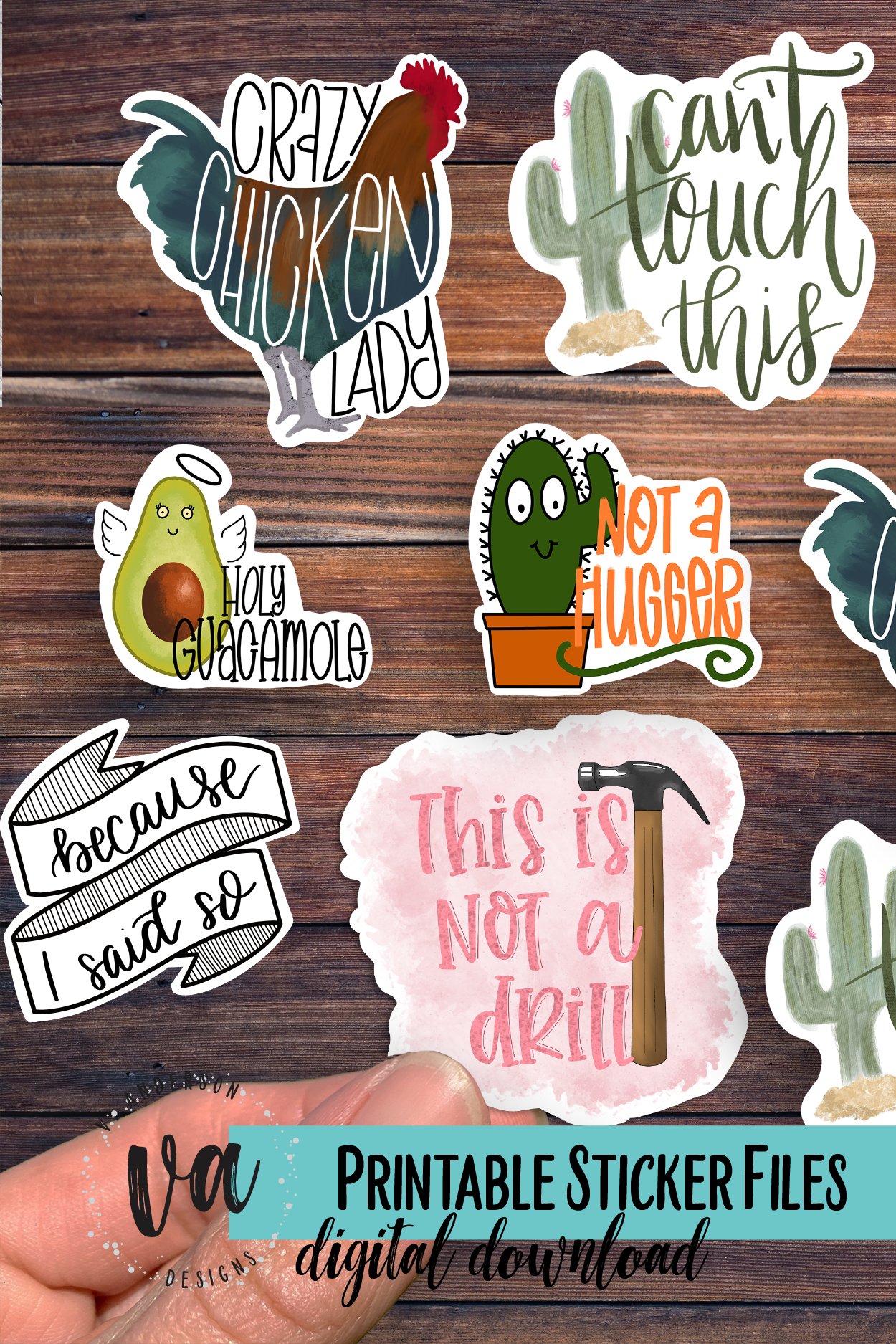 Funny Sticker Pack PNGs