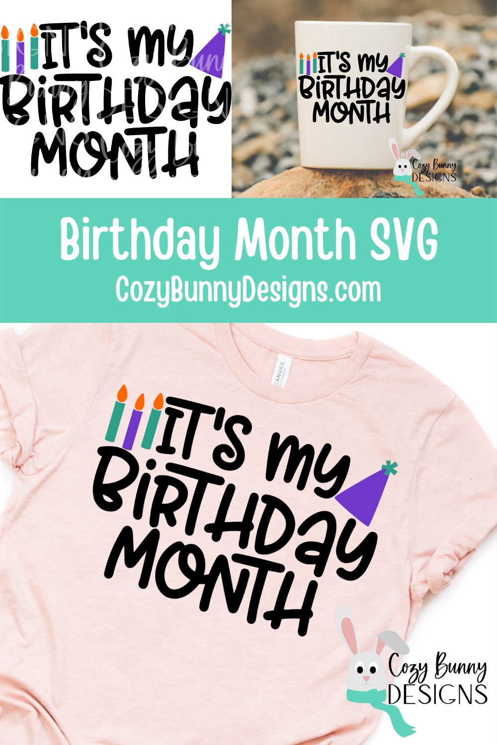 It's my Birthday Month SVG | Birthday SVG