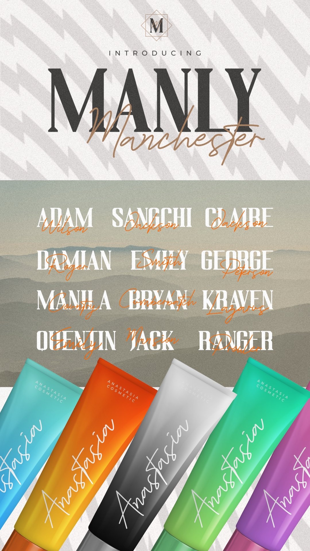 Manly Manchester - Font Duo