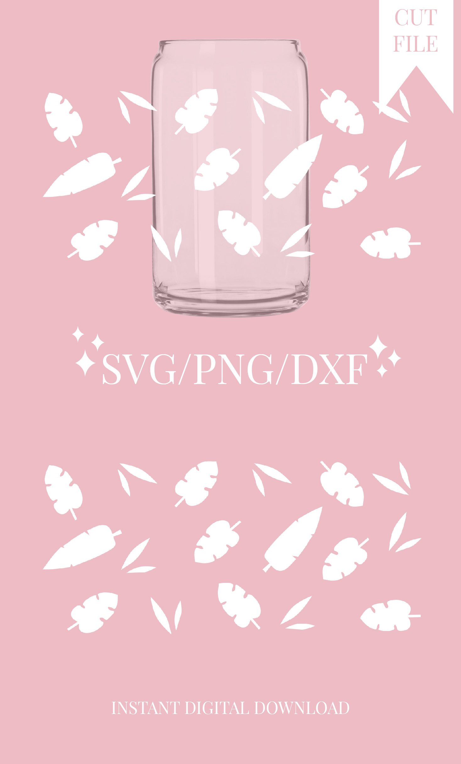 Can Glass Wrap SVG, Glass Can svg 16oz,Beer Glass (2057311)