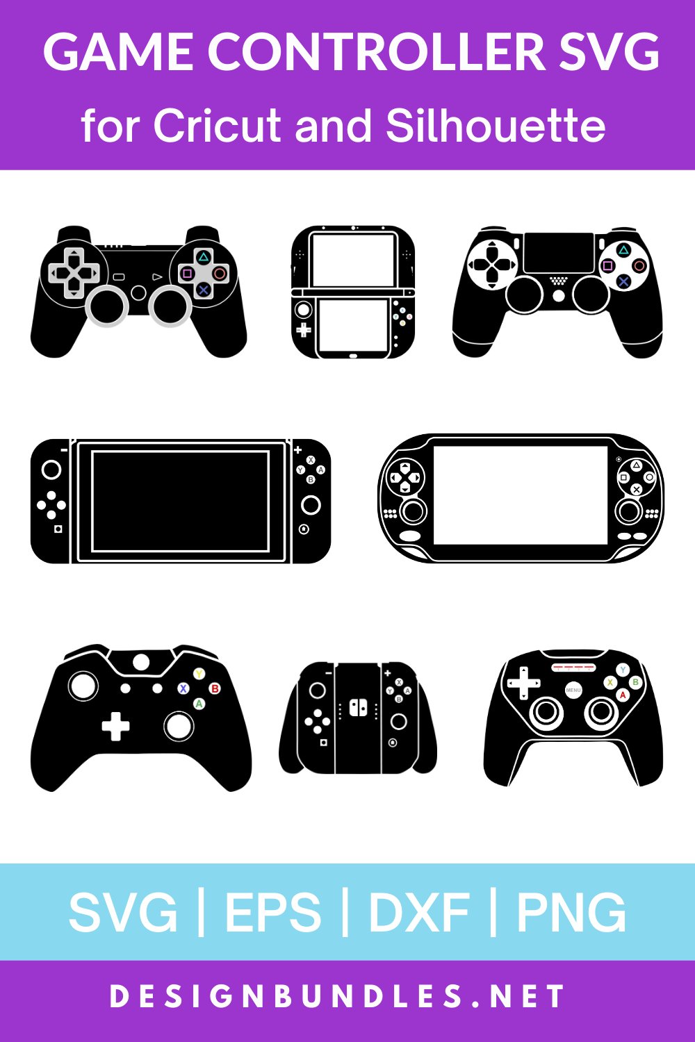 Game Controller SVG Cut Files (87656)