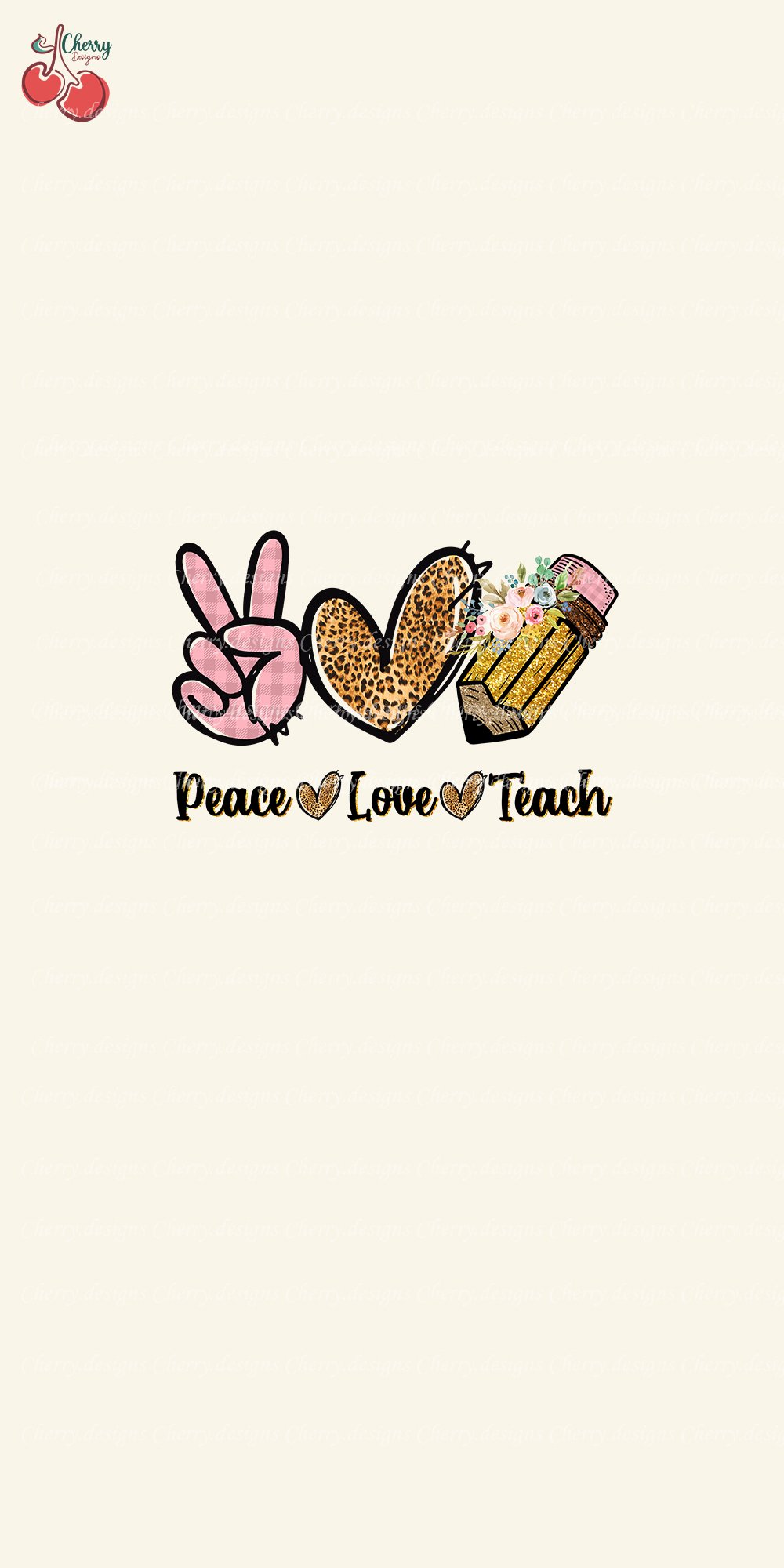 Peace Love Teach PNG, Teacher Day PNG, Back To School