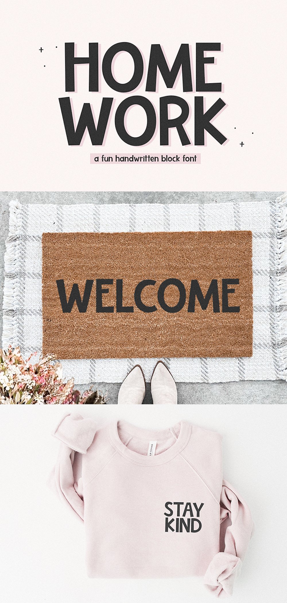 Homework - Fun Handwritten Font