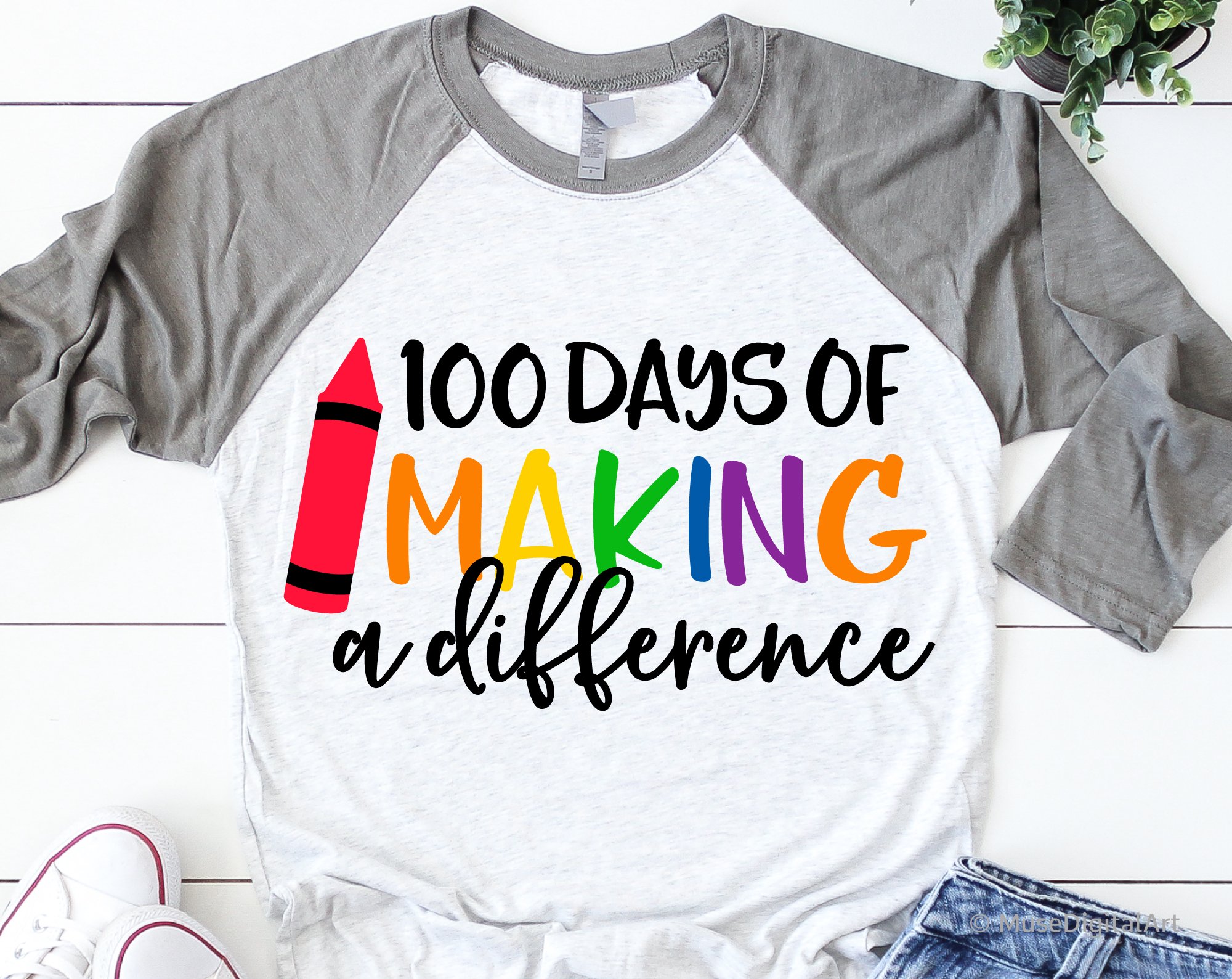 100 Days of School Svg, Funny Svg, Teacher 100th (1799652)