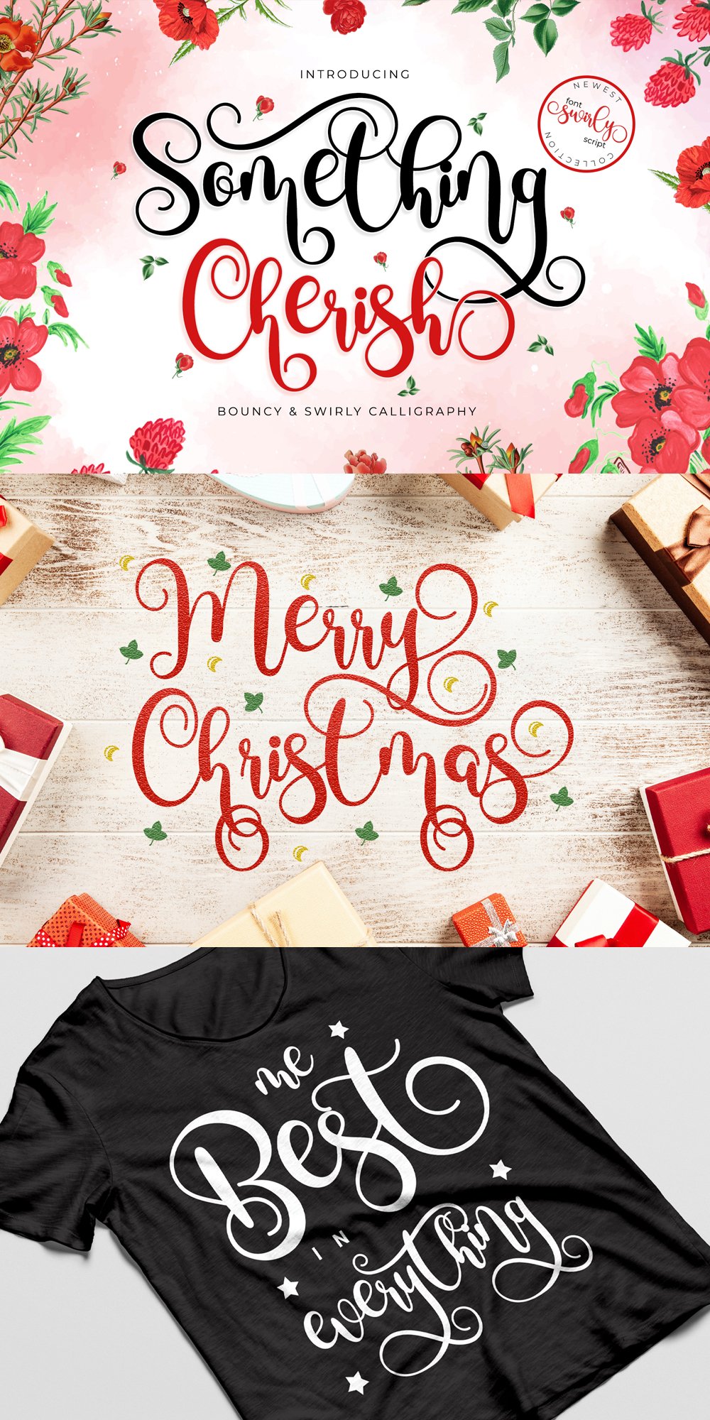 Something Cherish - Quirky Calligraphy Script (1362003)