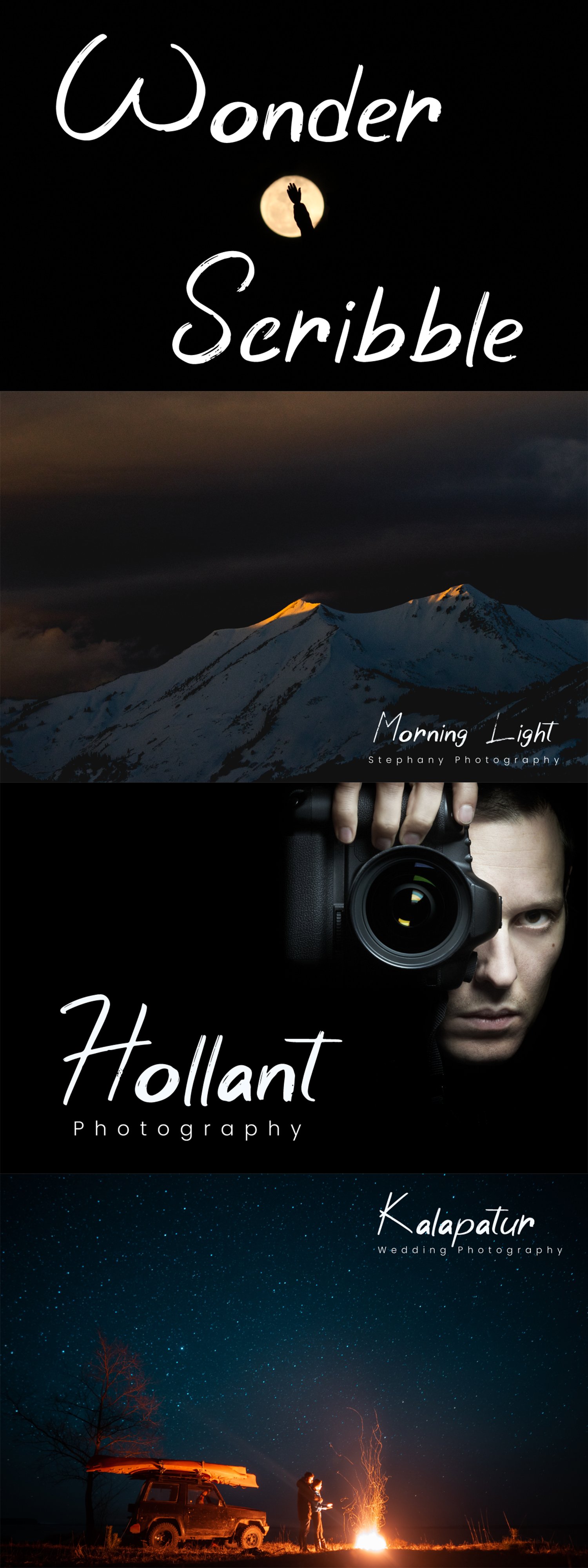 Wonder Scribble - Handwritten Font