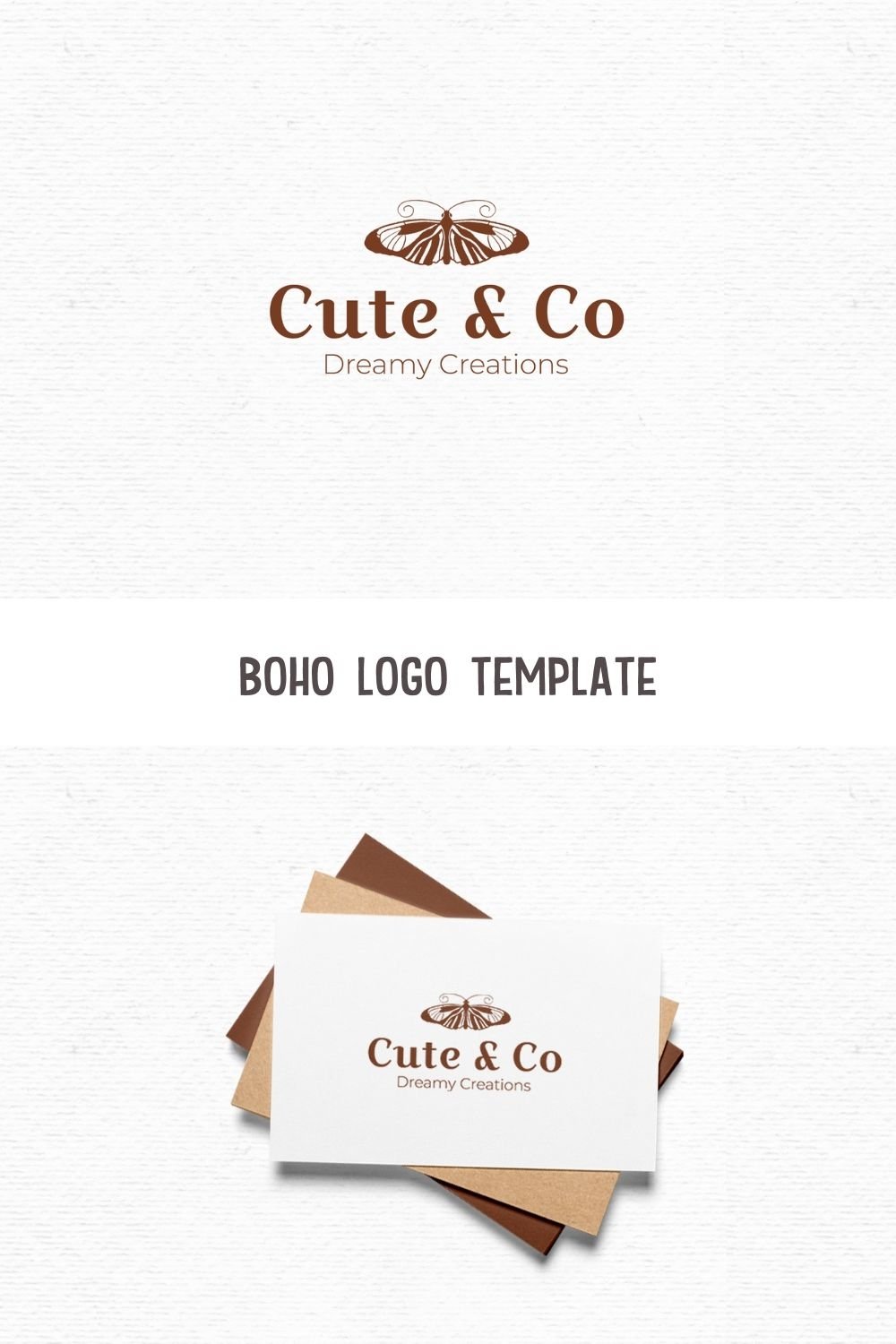 Premade logo design template for Photoshop | (731635)