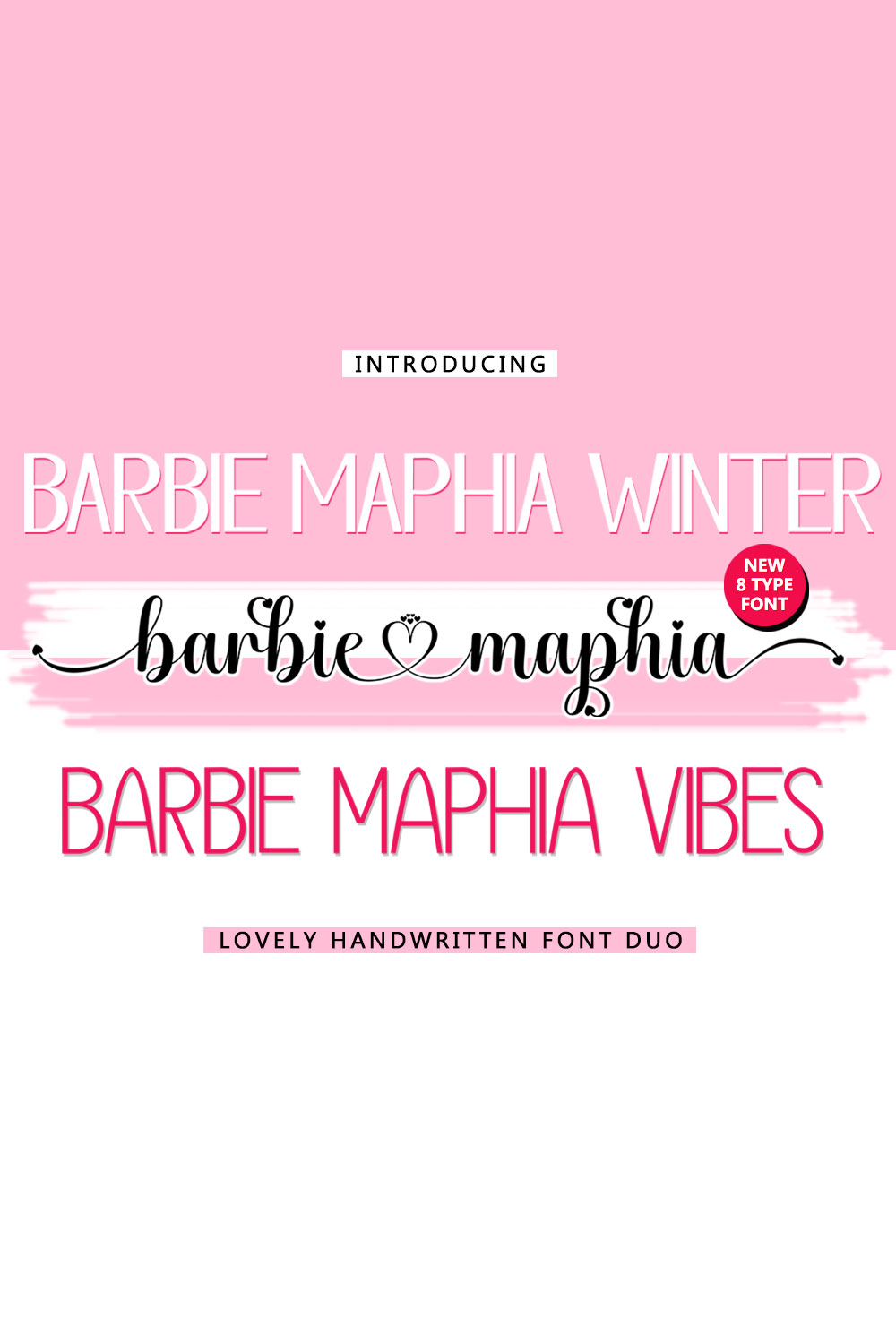 Barbie maphia - 8 Type font