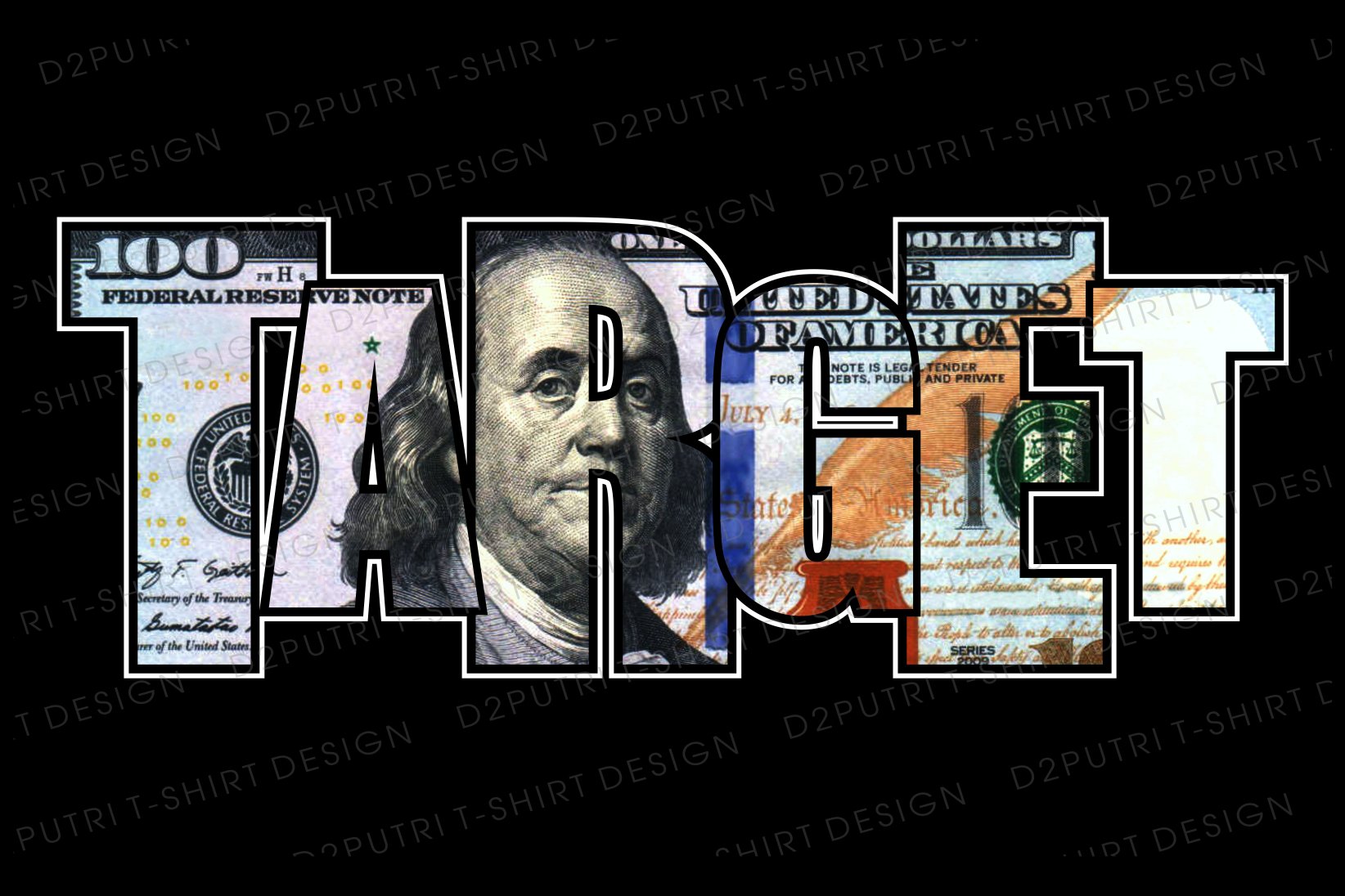 t shirt design dollar money motivational (1705182)