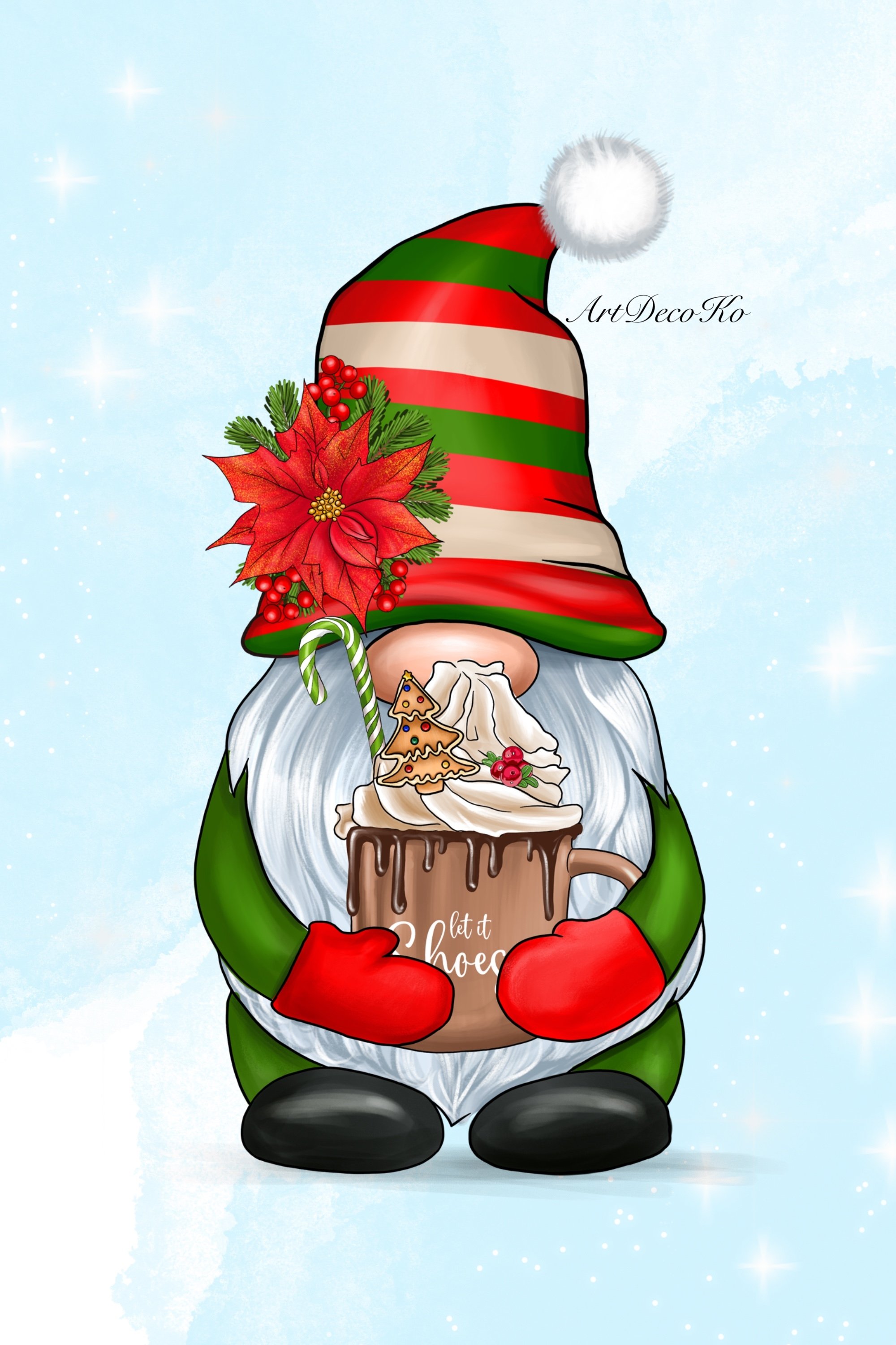Christmas Gnome PNG Clipart