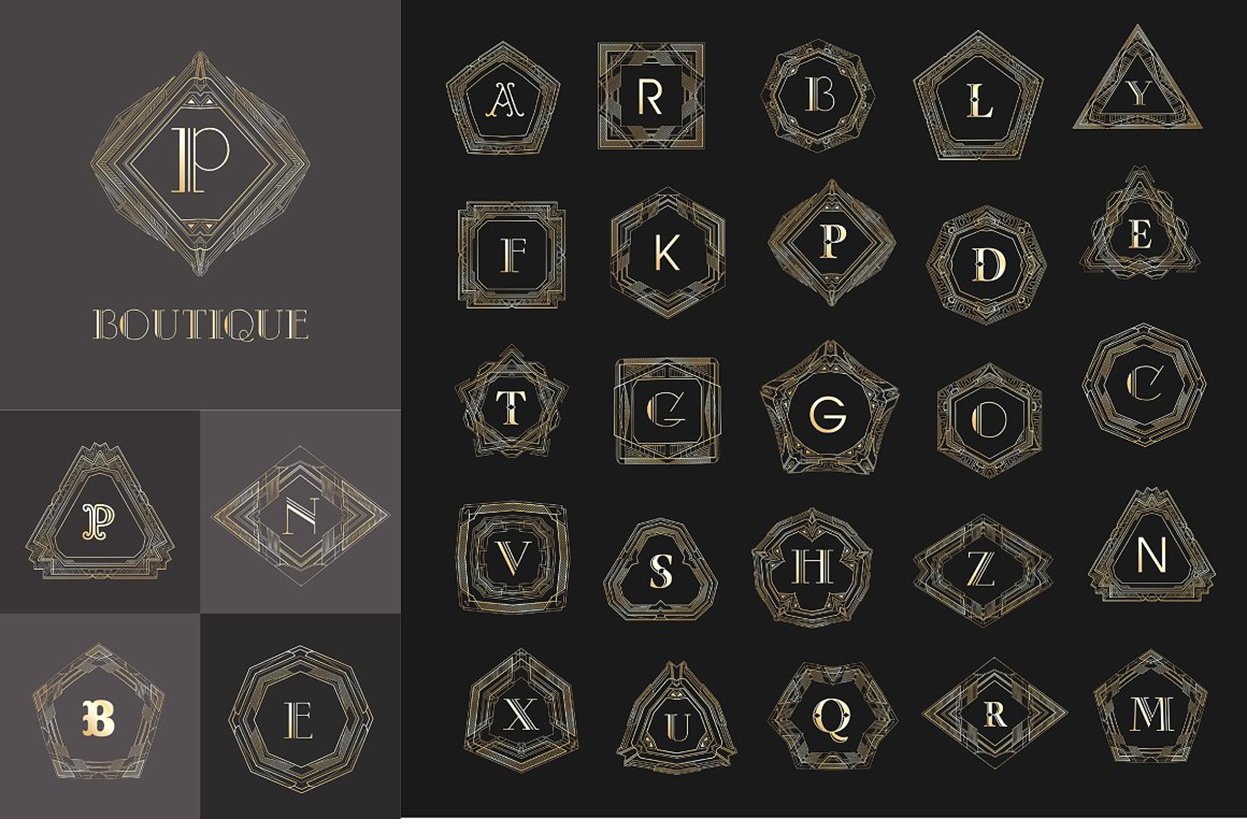 Monogram logo & Frames