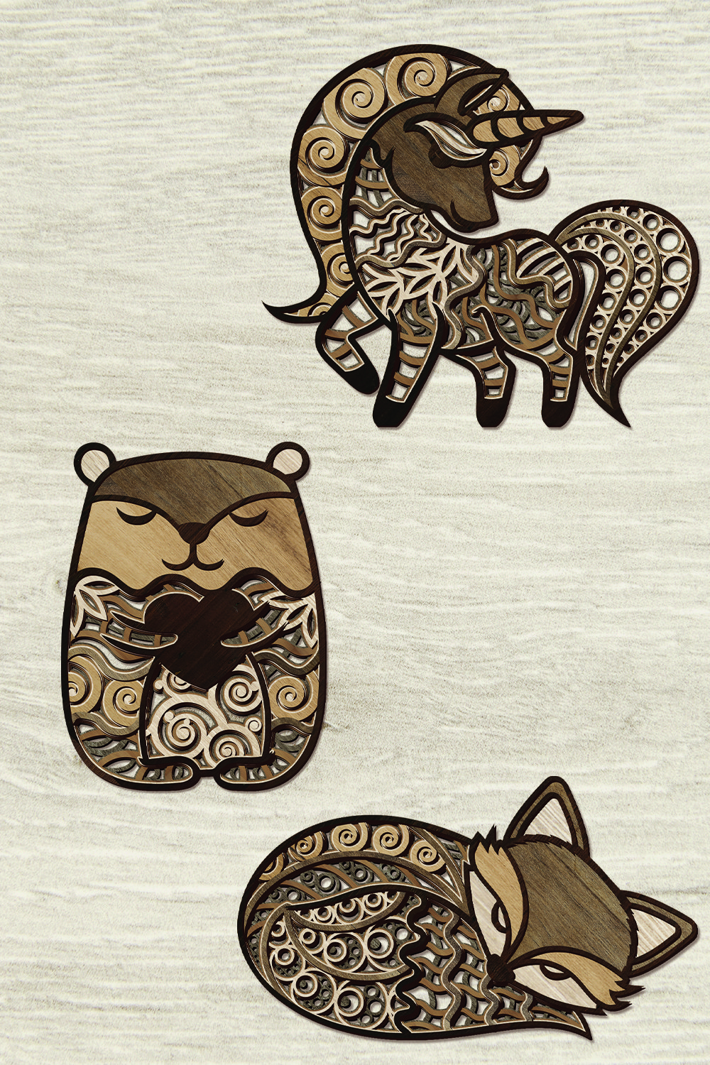 Cute Animals Bundle Templates