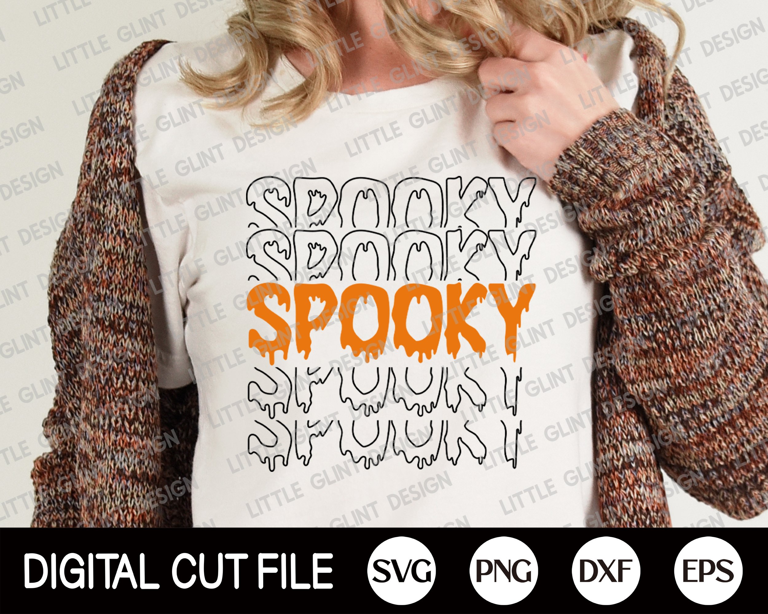 Spooky SVG, Halloween Svg, Spooky Vibes Svg, Spooky Shirt