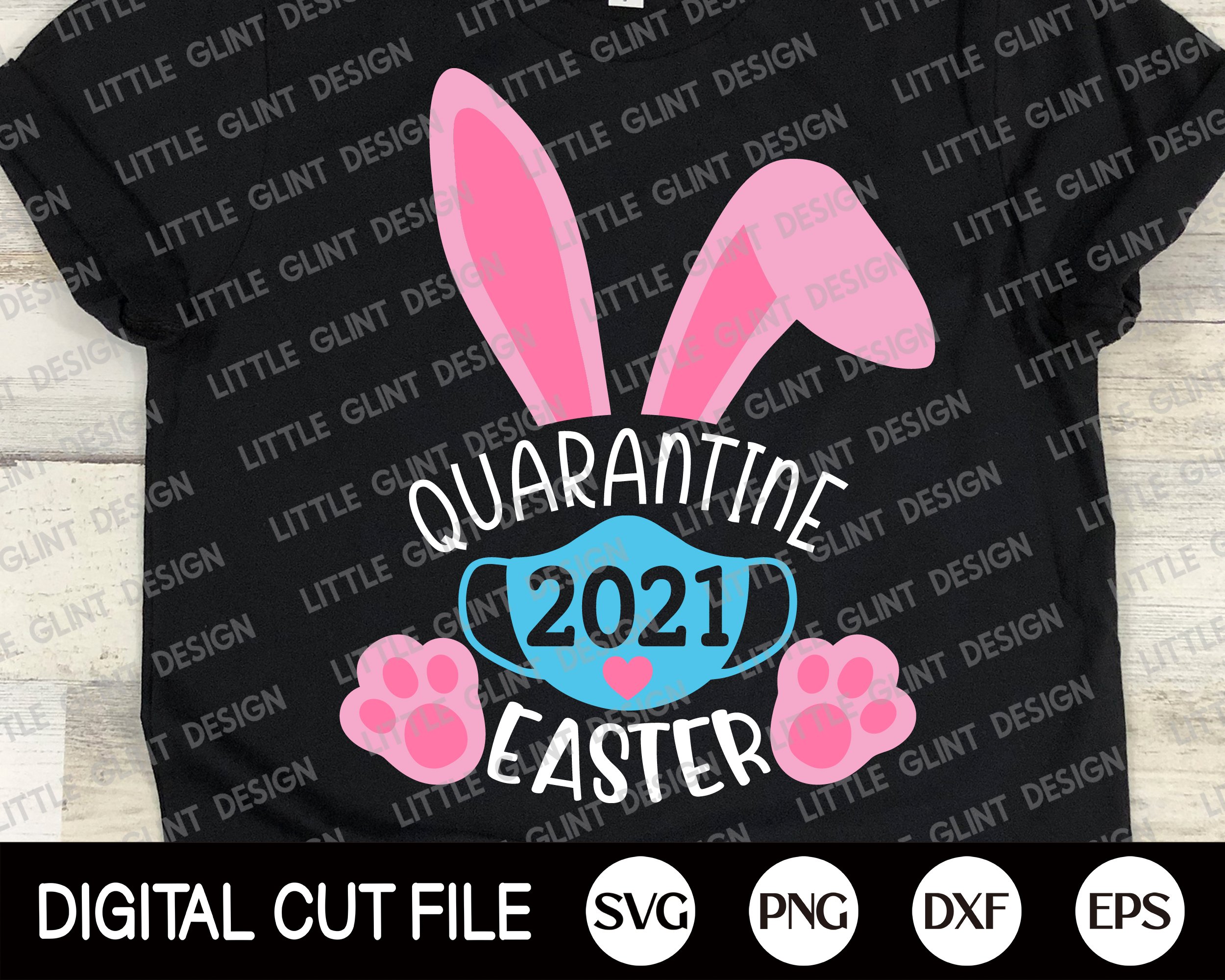 Svg Easter, Quarantine Easter Svg, Covid Easter 2021 Svg