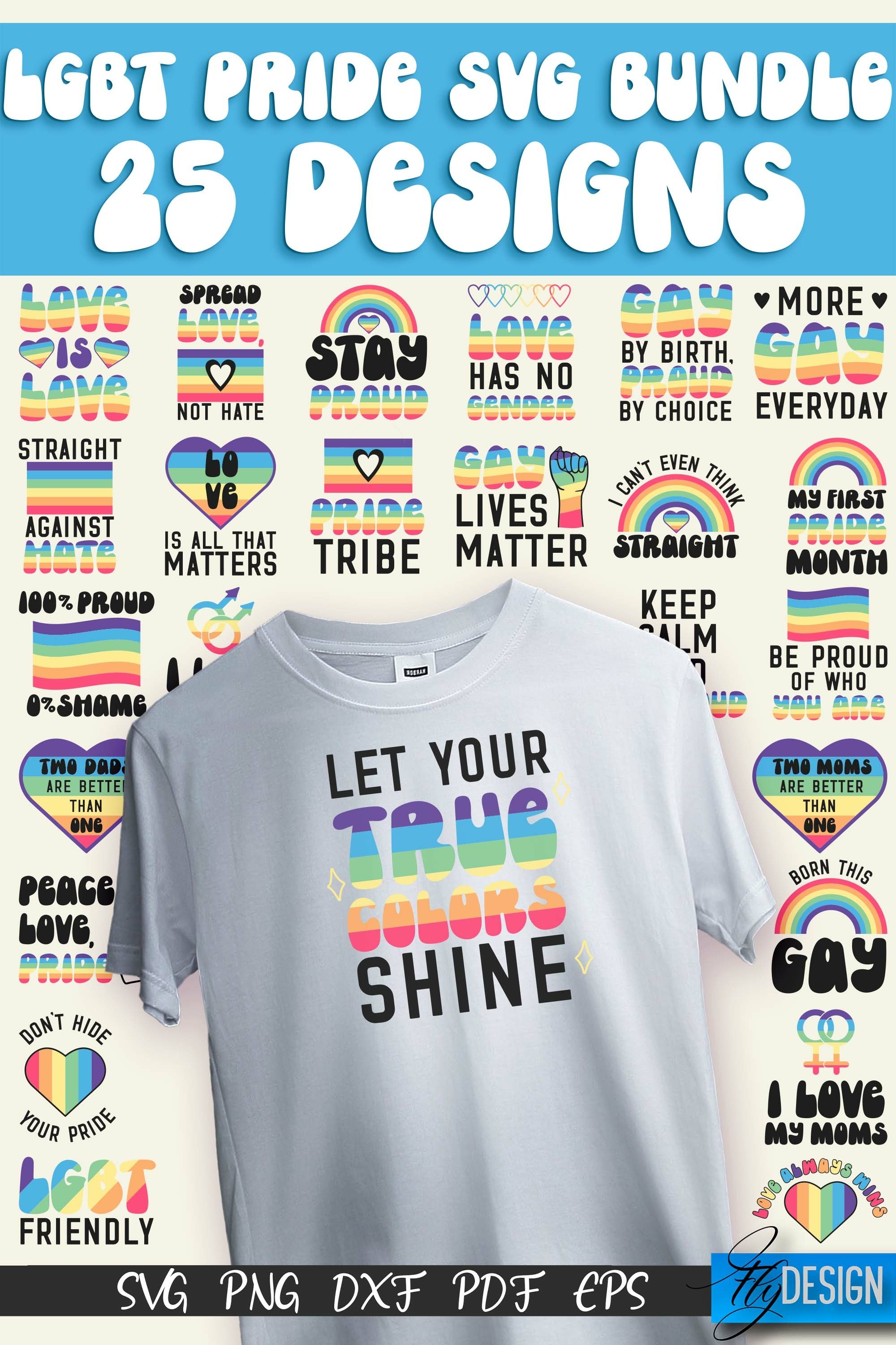 Pride Svg Bundle|LGBT Pride SVG|LGBTQIA| LGBT SVG |Gay Pride