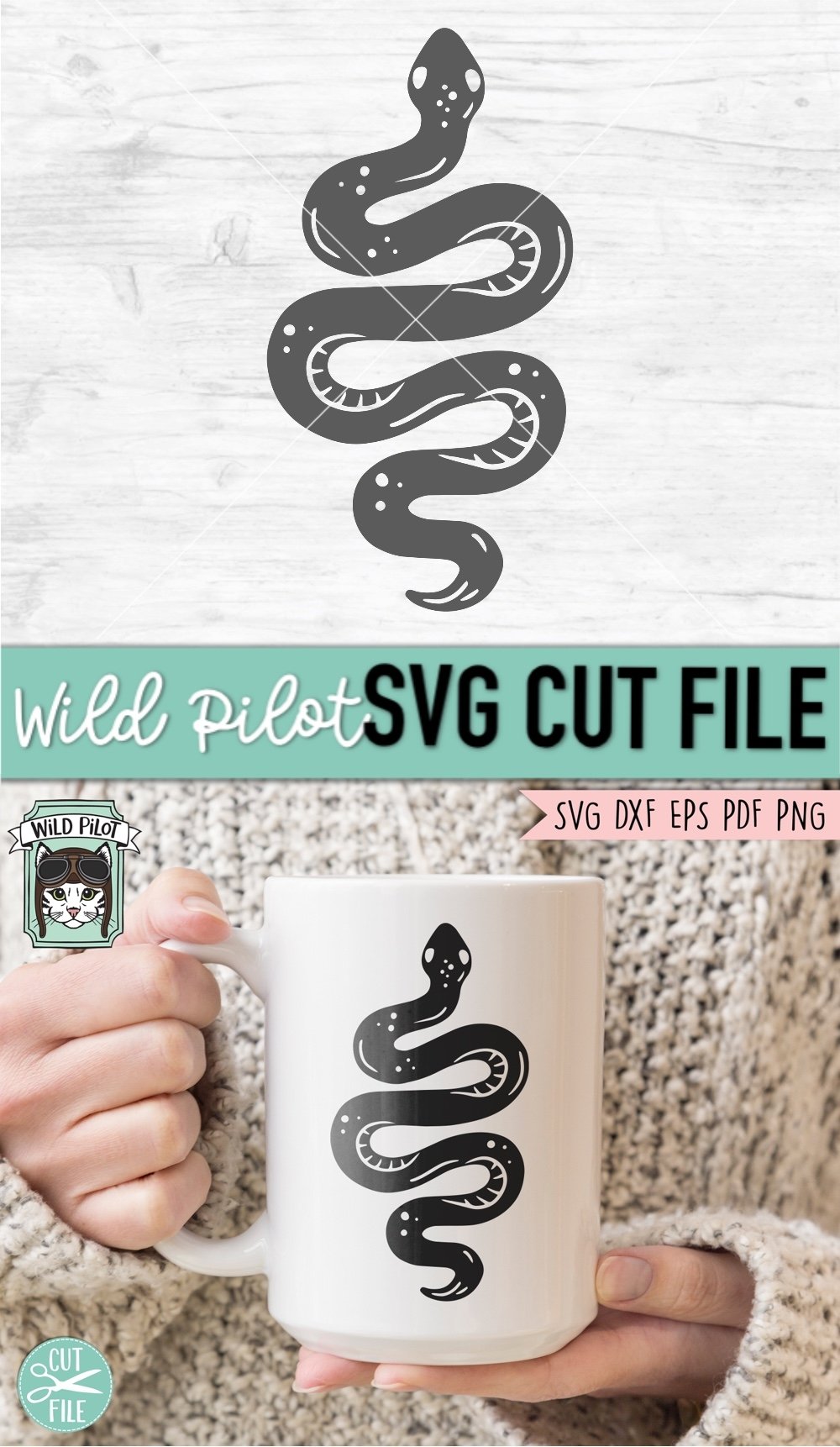 Snake SVG, Reptile SVG, Tattoo SVG, Animal SVG, Snake PNG