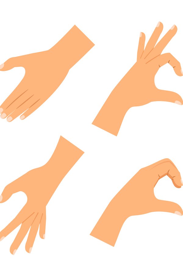 Two hands making heart shape