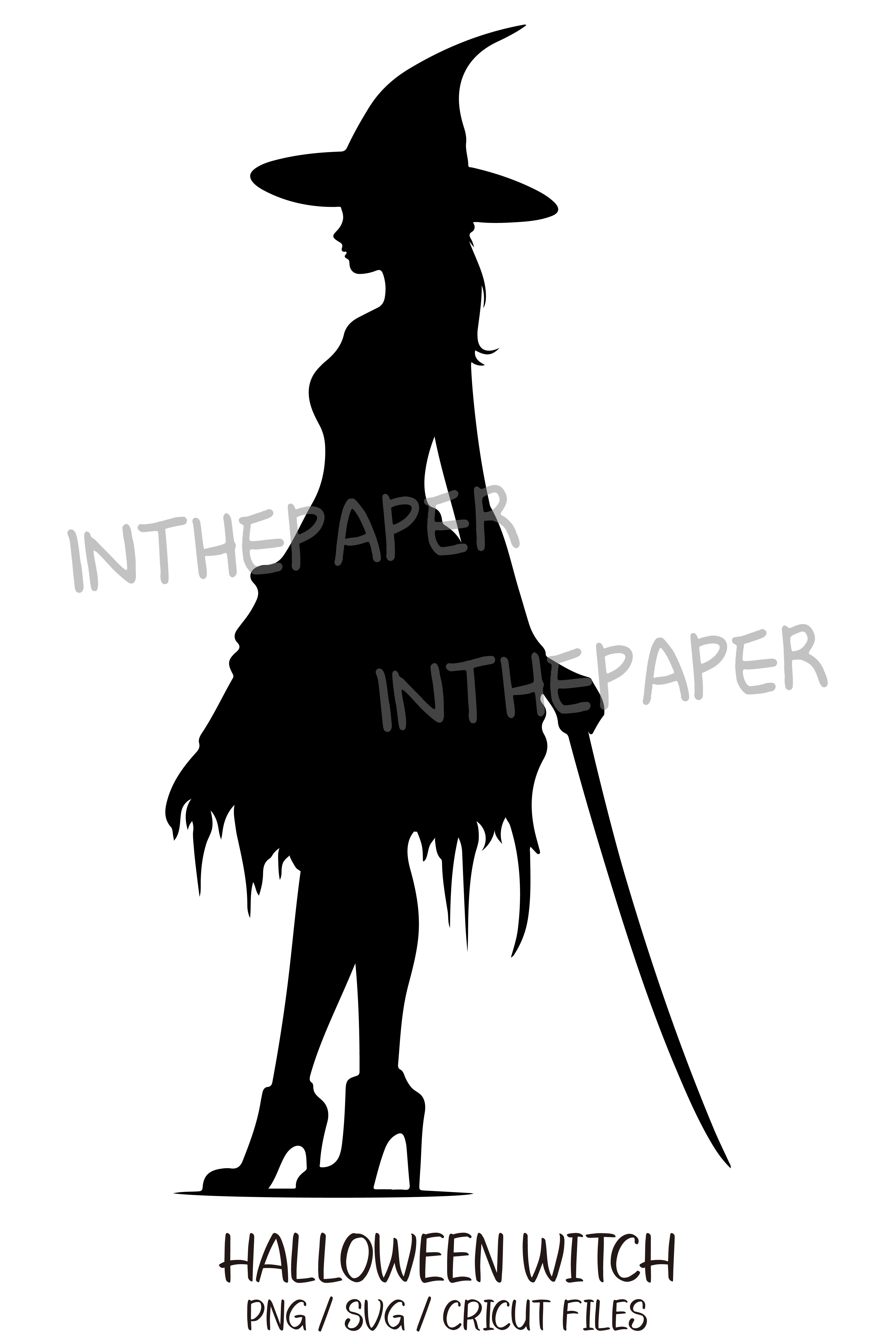 Halloween Witch Face SVG, PNG (2663481)