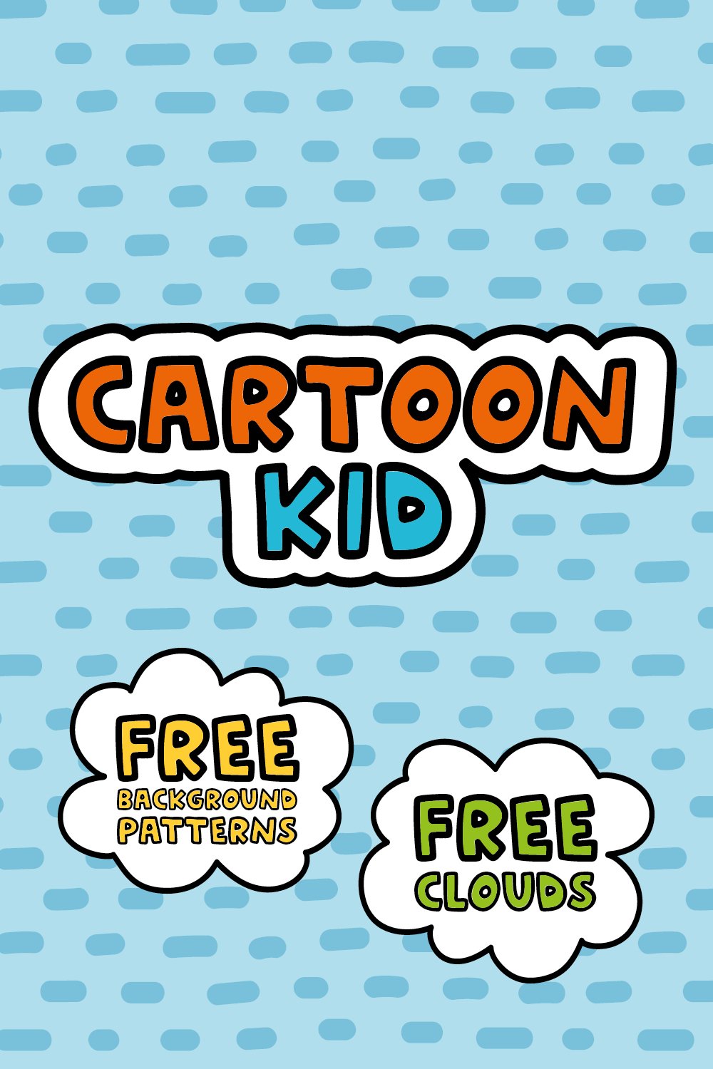 Cartoon Kid Font – A Comic Font Inspired by Keith Haring