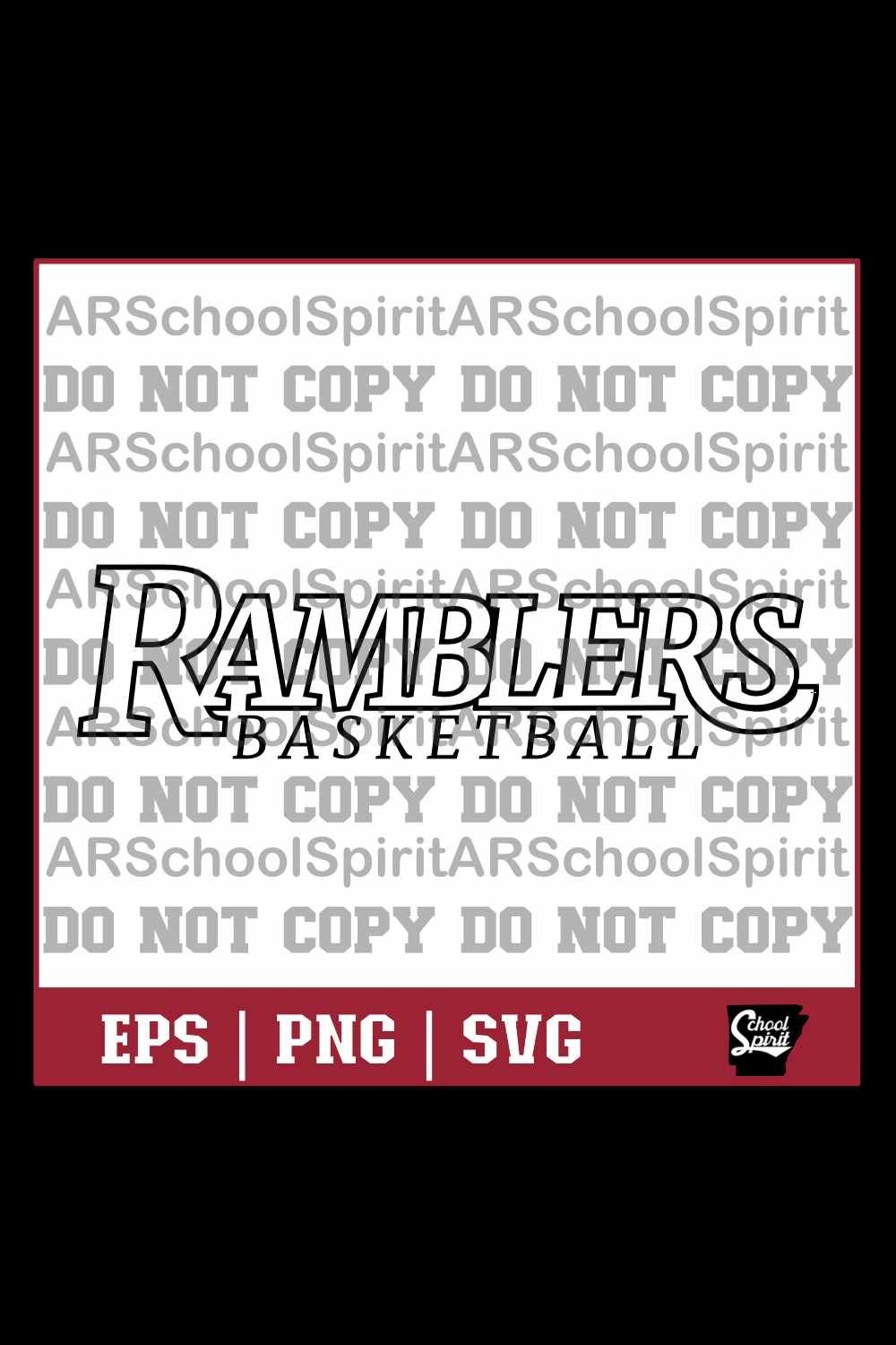 Ramblers Basketball Design