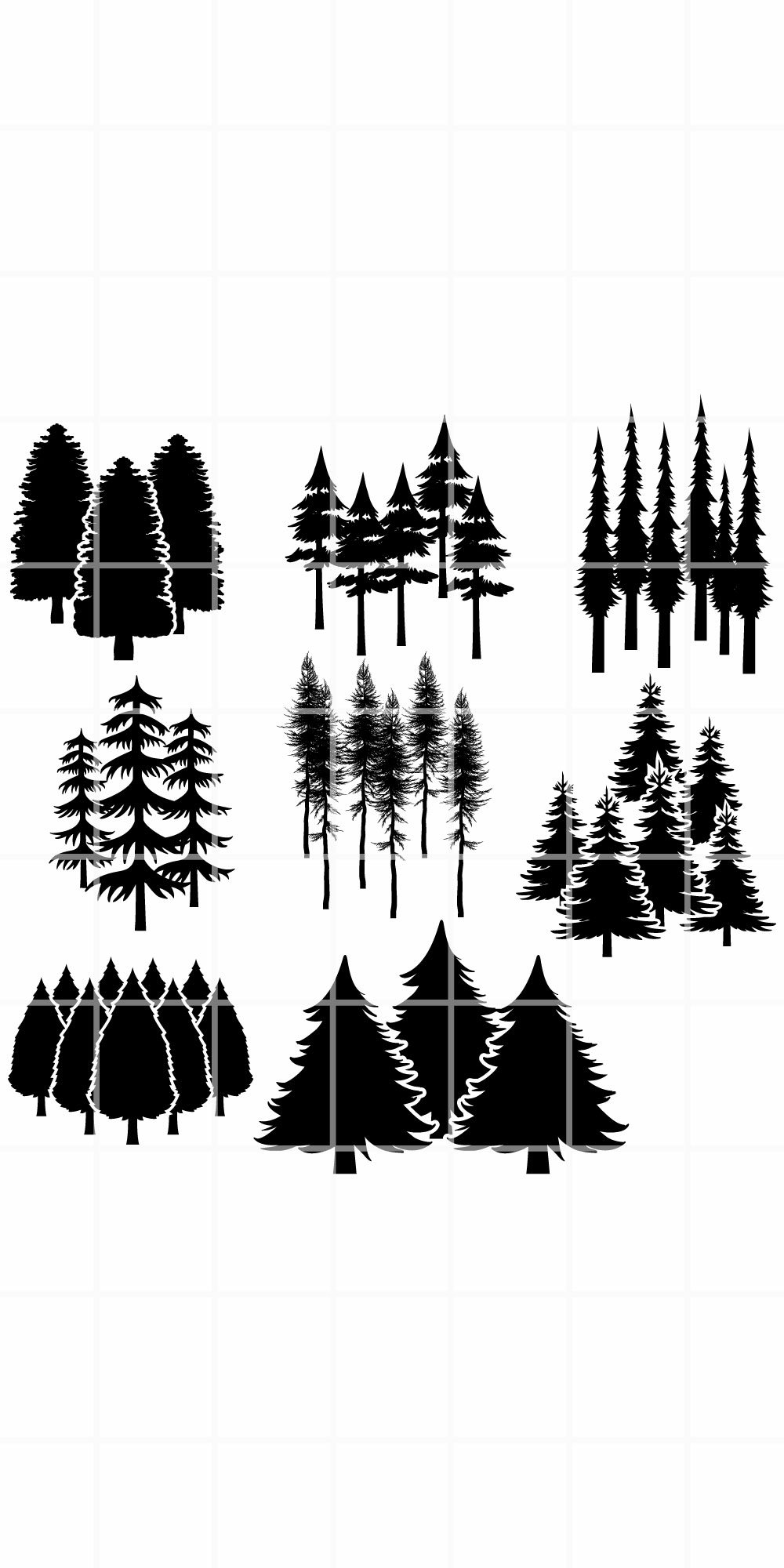 Forest SVG. Pine tree svg. Wood svg. Forest png. (2829987)