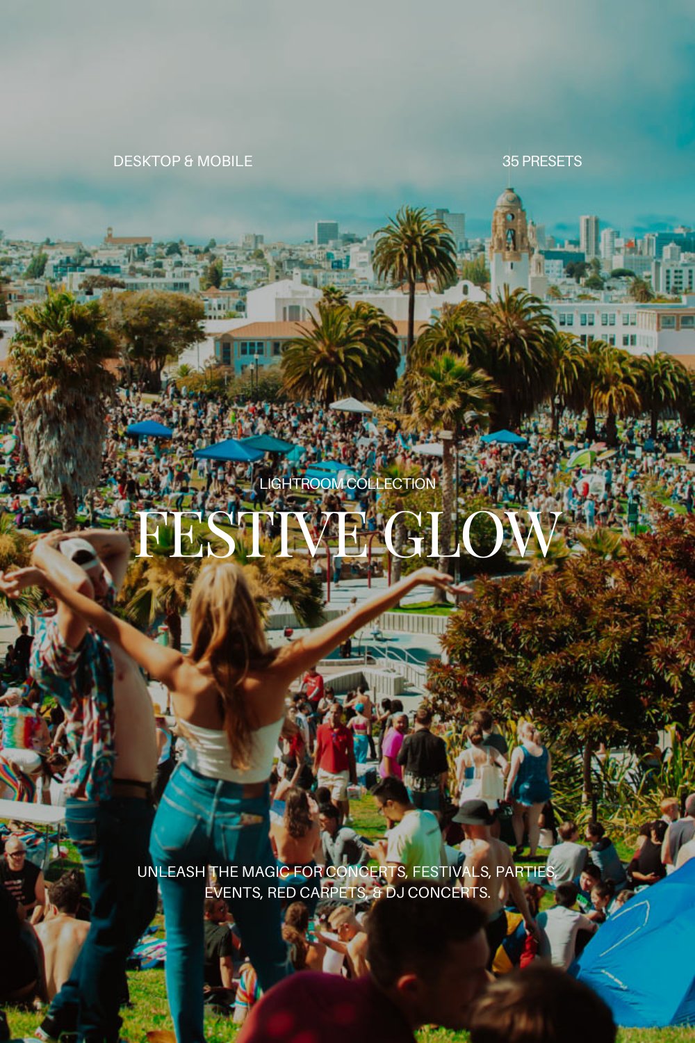 35 Festive Glow Desktop & Mobile Presets